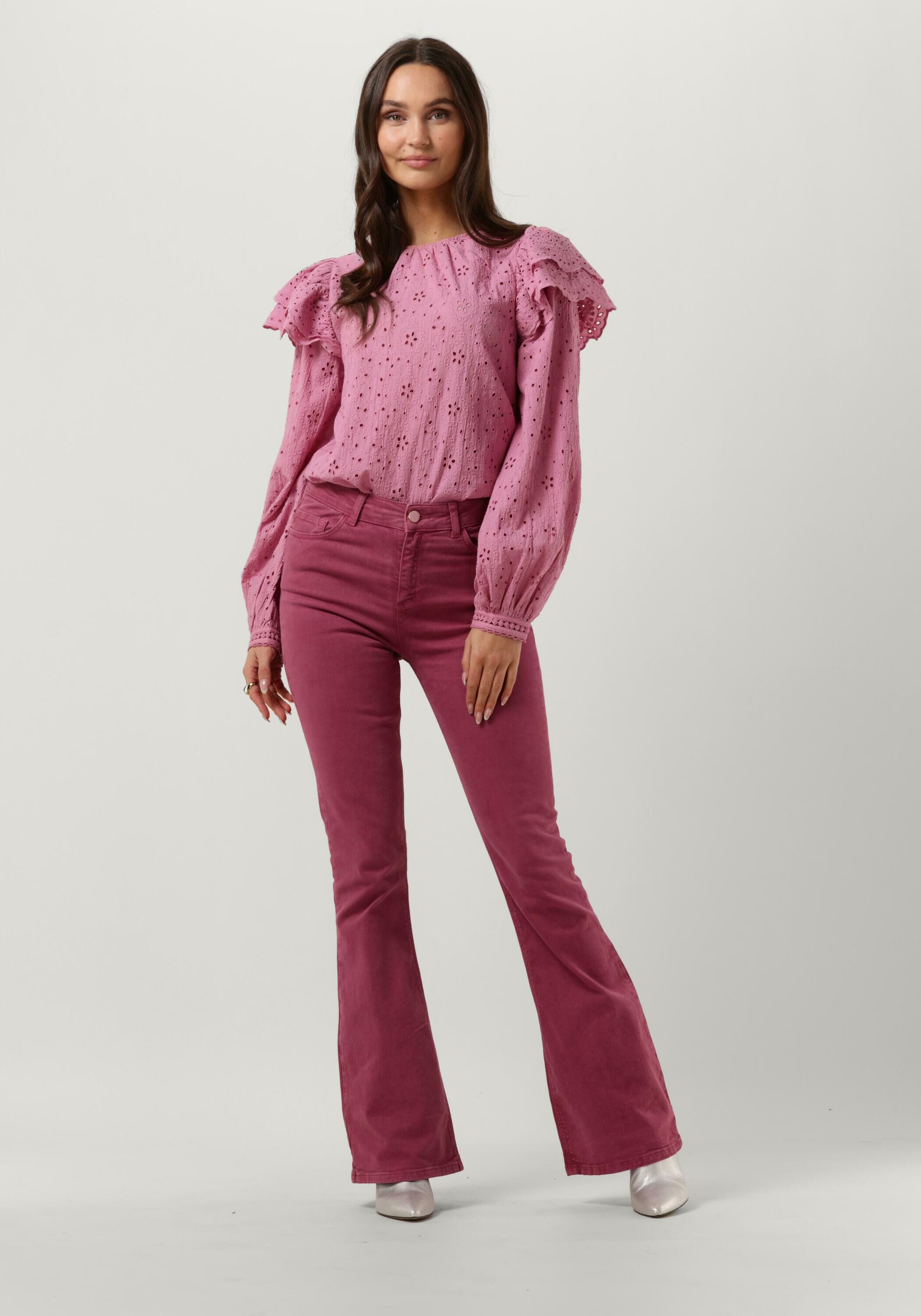 Roze FABIENNE CHAPOT Blouse BAILEY TOP 254 | Omoda