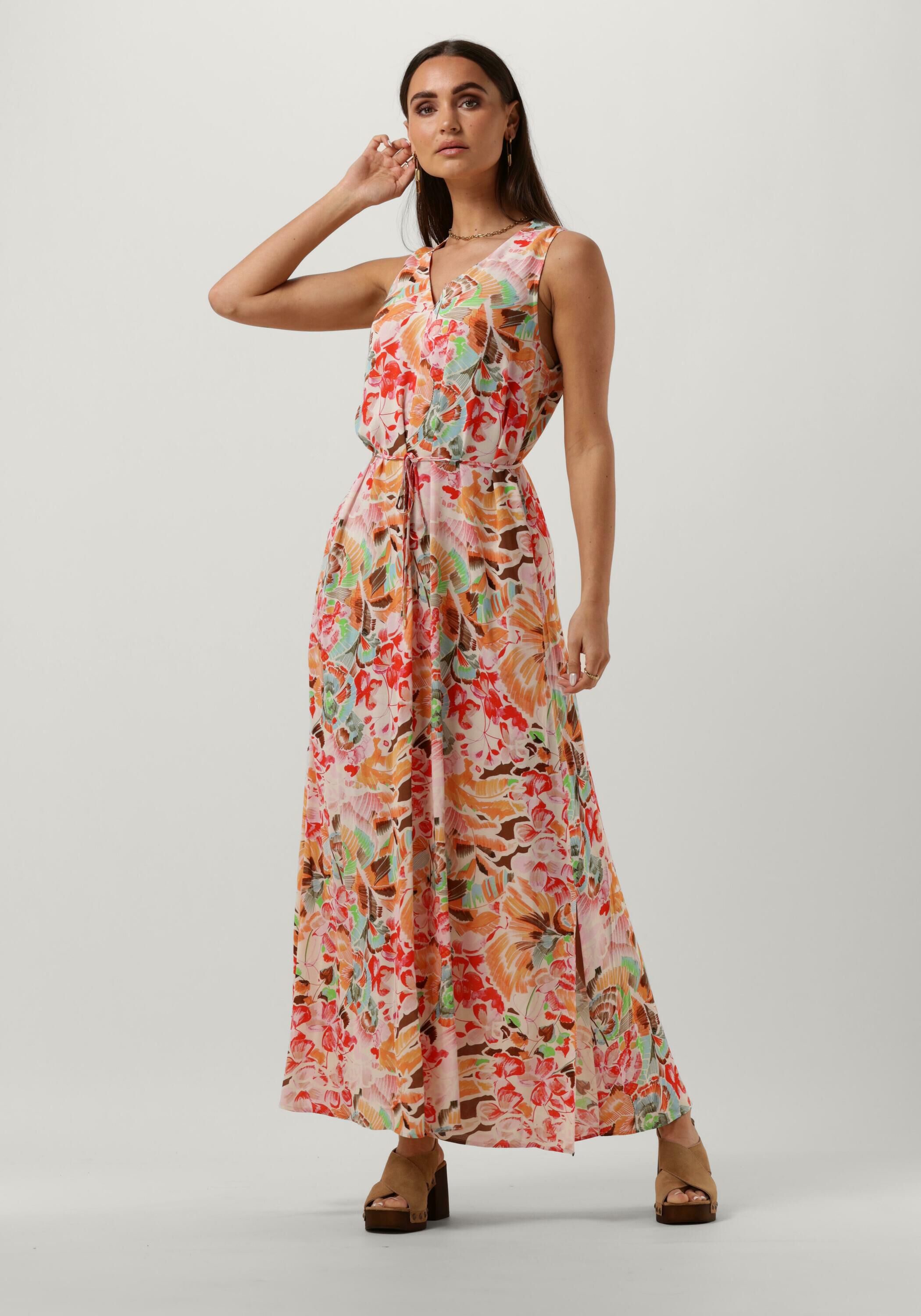 Multi MOS MOSH Maxi jurk LISS BOTANICO DRESS | Omoda