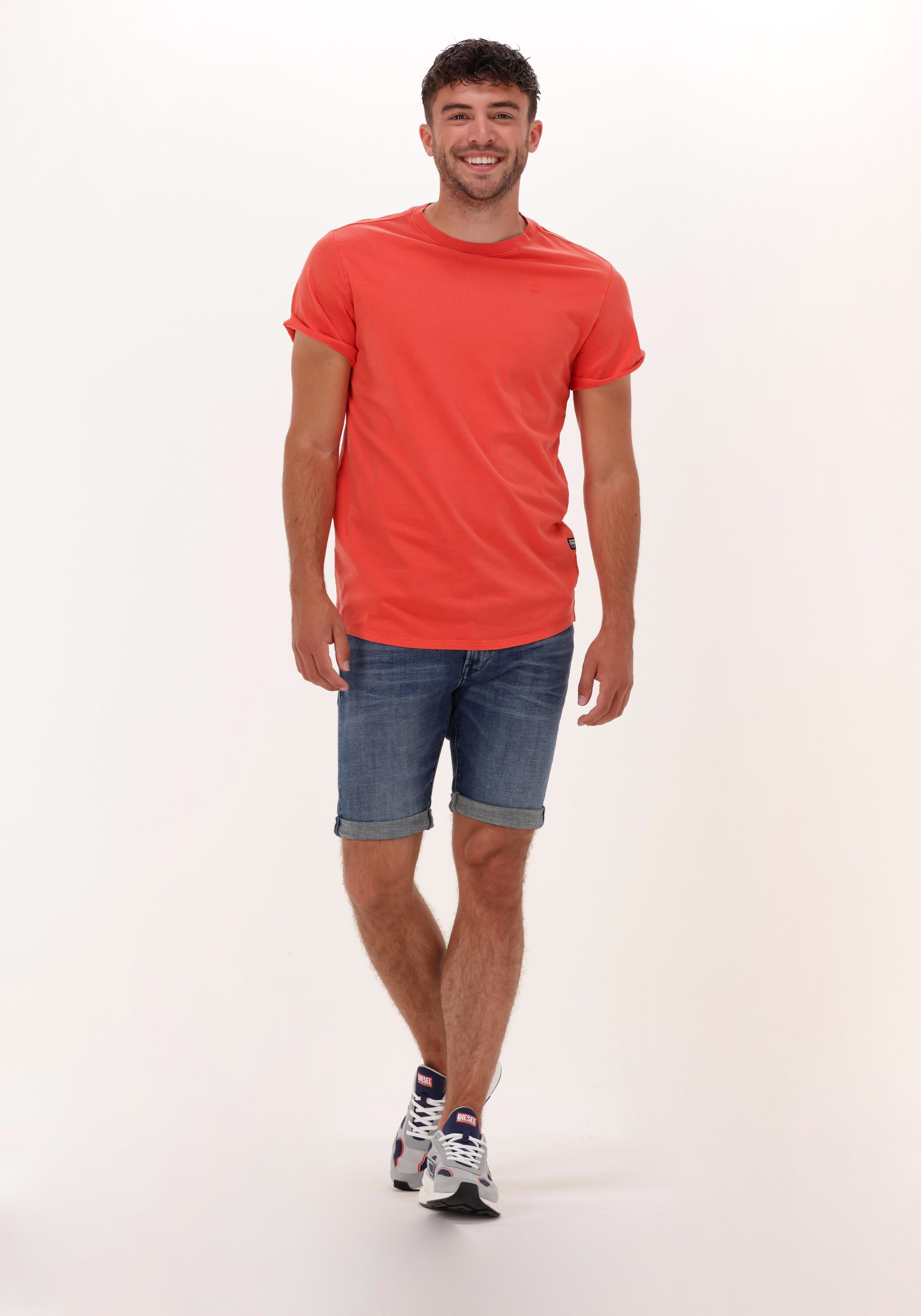 Rode G-STAR RAW T-shirt LASH R T S/S | Omoda