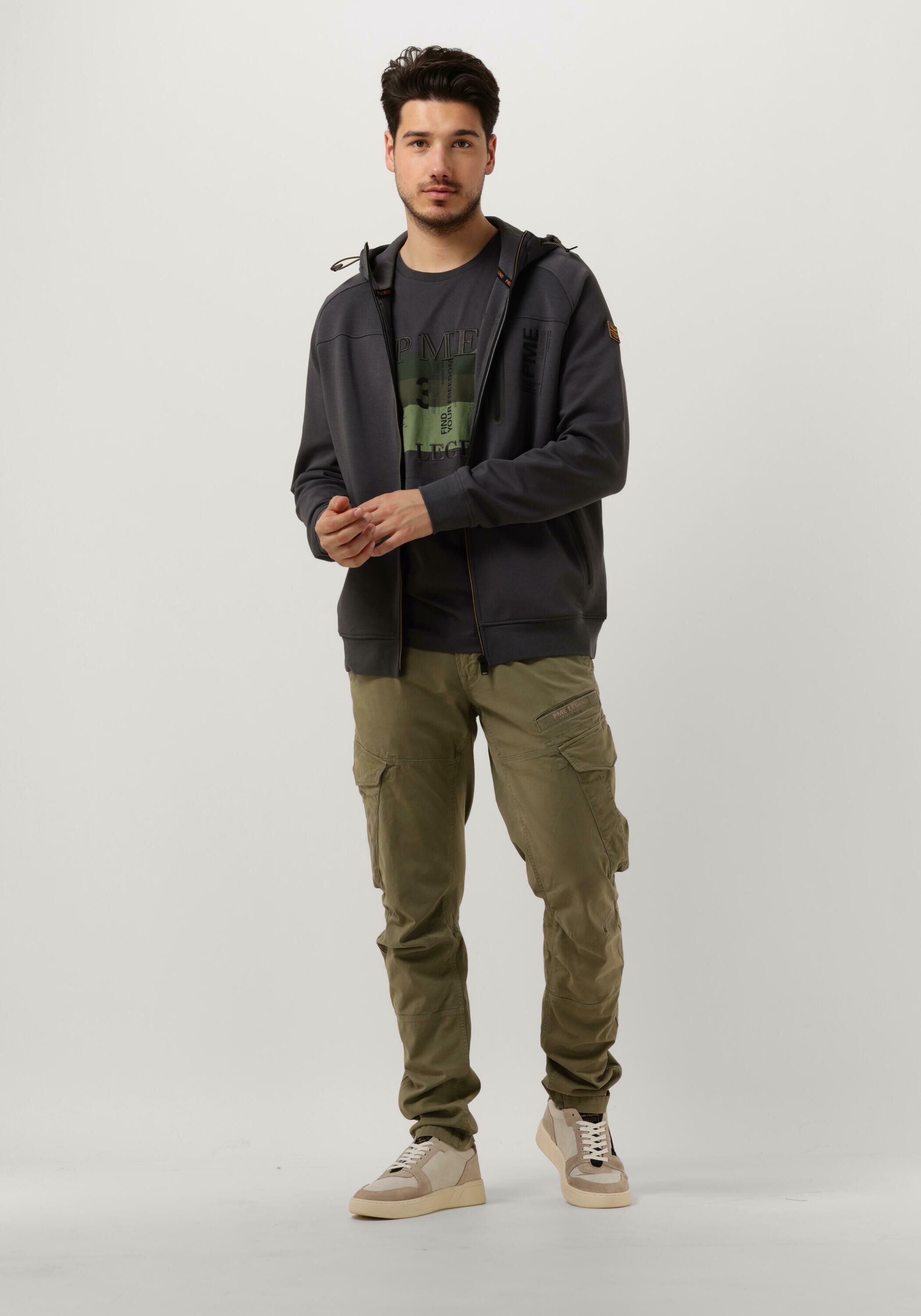 Groene PME LEGEND Cargobroeken NORDDROP CARGO STRETCH TWILL | Omoda