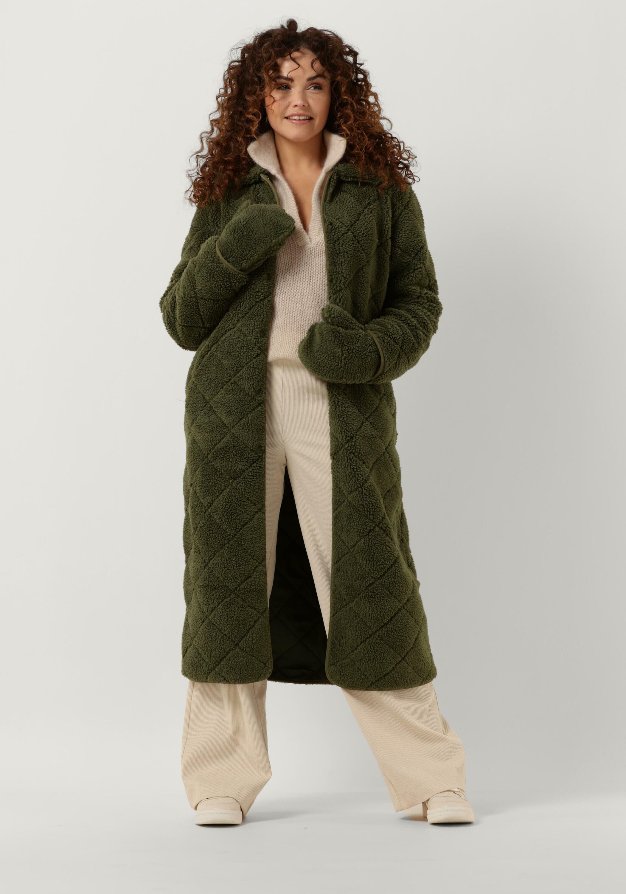 Teddy Mantel Groe Groen