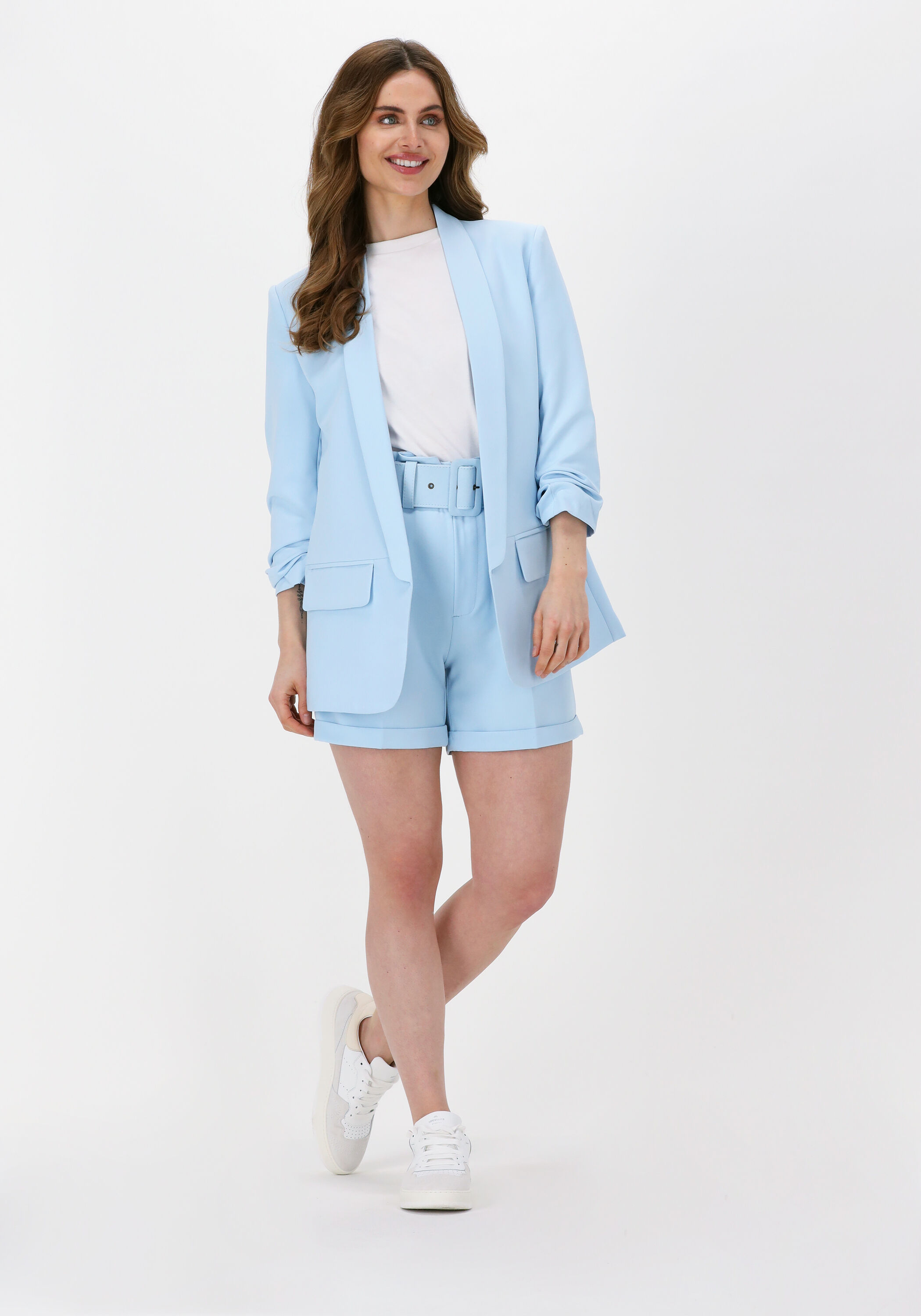 Lichtblauwe EST'SEVEN Blazer EST’ARAZ COLBERT | Omoda