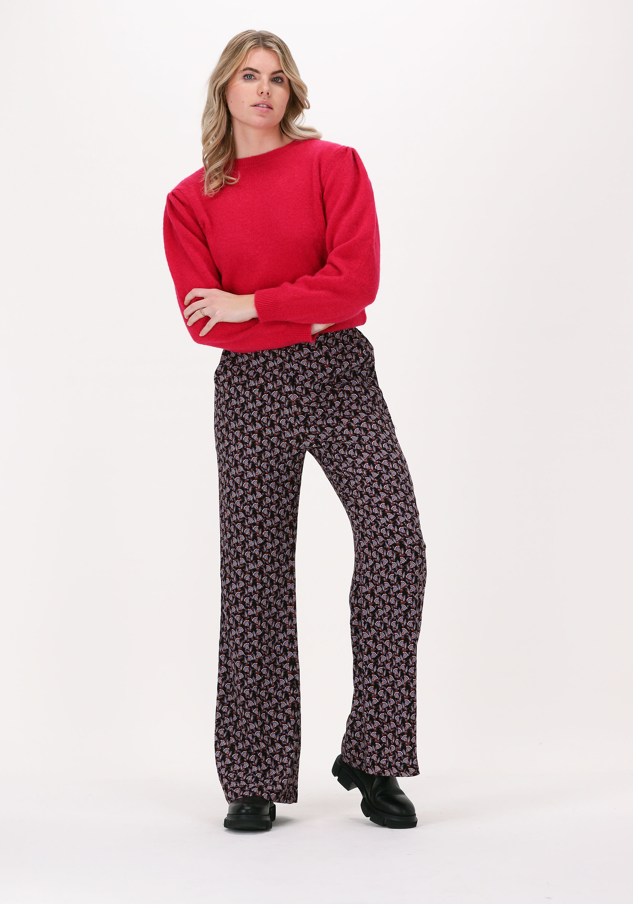 Rode BY-BAR Trui DAAN PULLOVER | Omoda