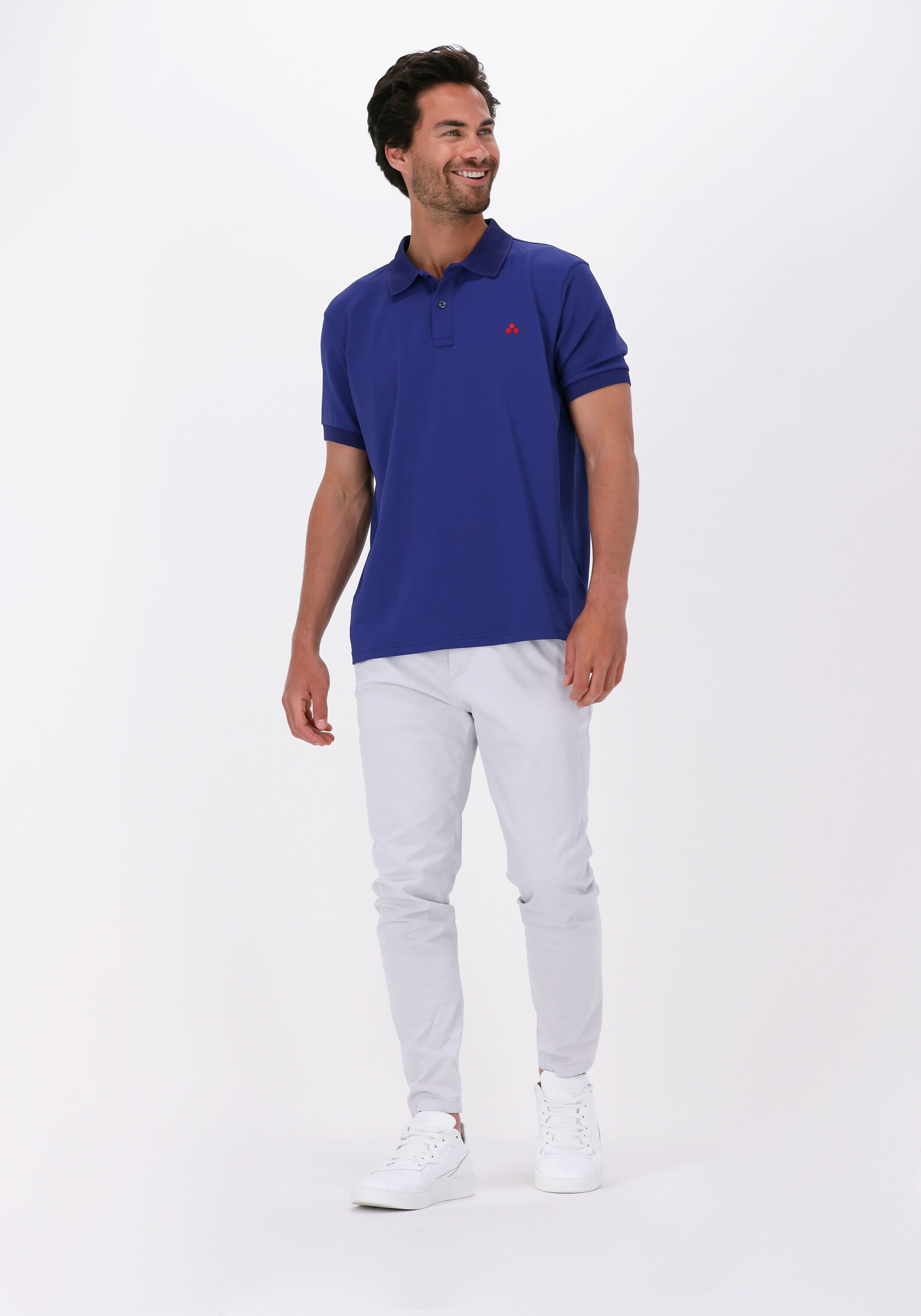 Blauwe PEUTEREY Polo PLANTAGO | Omoda