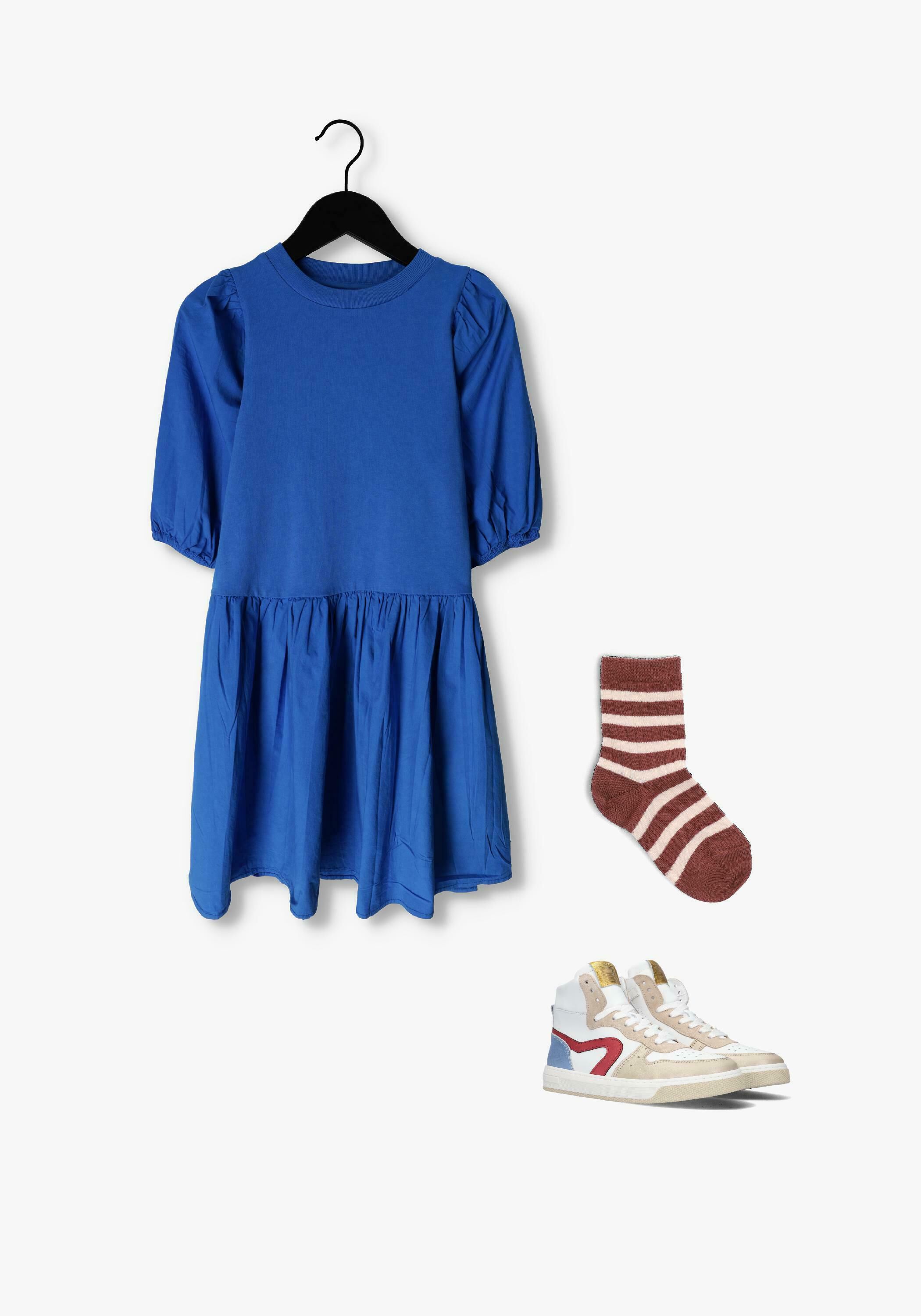 Blauwe MOLO Mini jurk CECE | Omoda