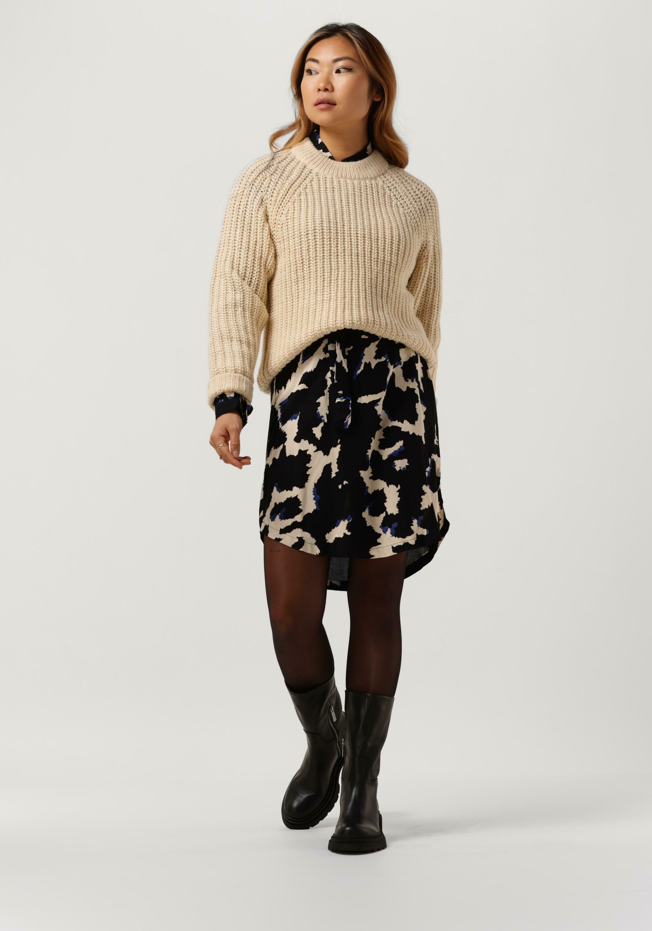 Beige OBJECT Trui JAMALIA L/S KNIT | Omoda