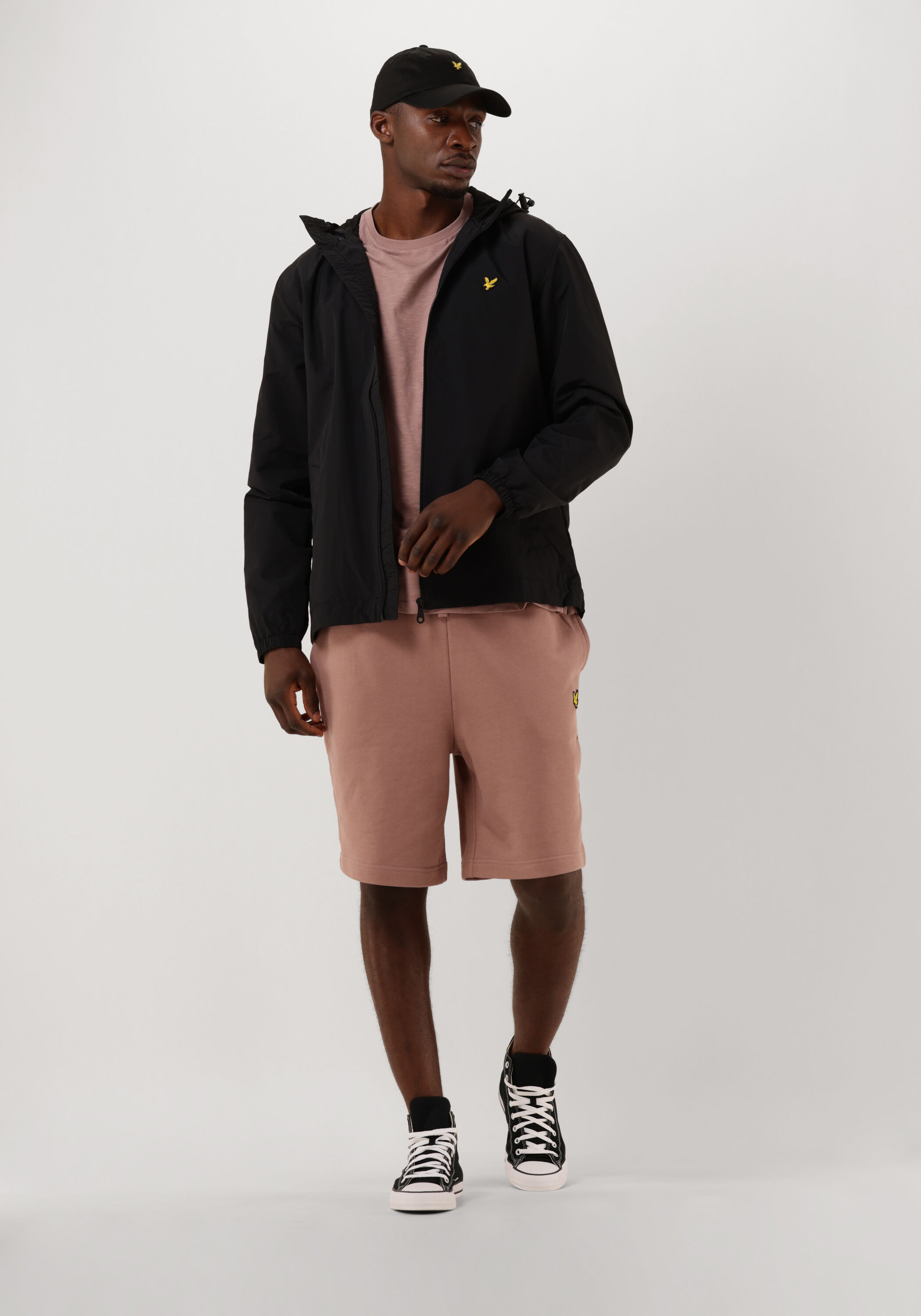 Roze LYLE & SCOTT Korte broek SWEATSHORT | Omoda