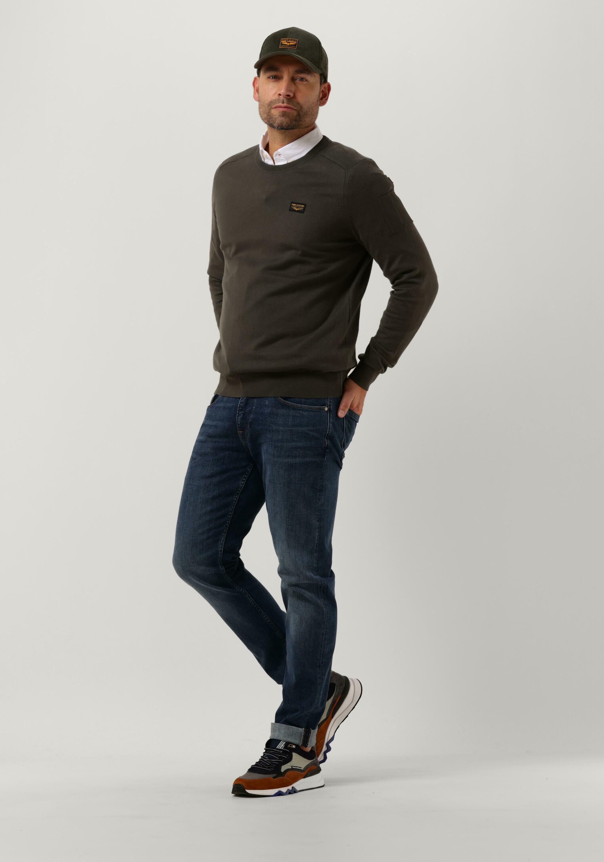 Blauwe VANGUARD Slim fit jeans V7 RIDER TRUE BLUE OCEAN | Omoda