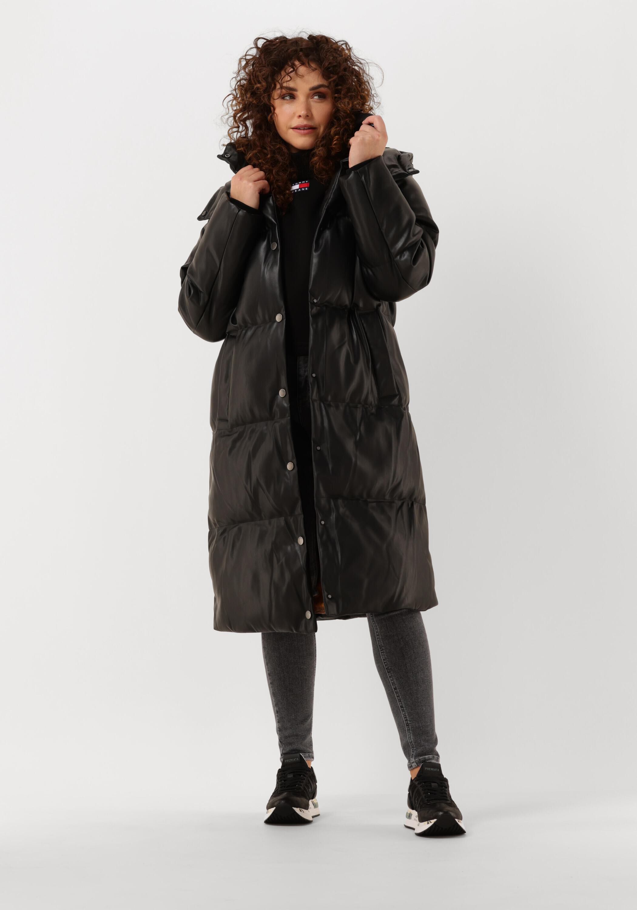 Zwarte TOMMY JEANS Coltrui HEAVYWEIGHT KNITS COL | Omoda