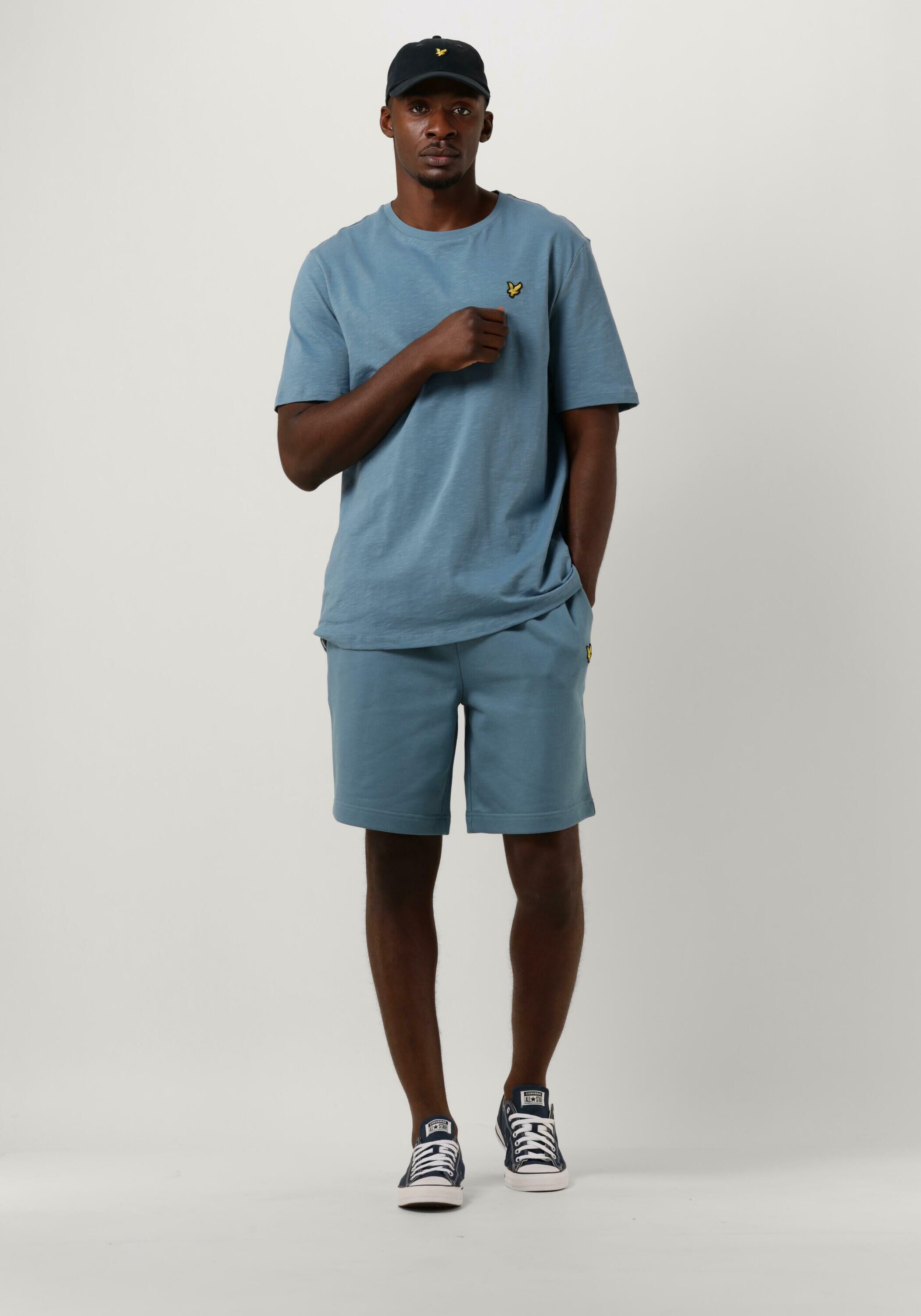 Blauwe LYLE & SCOTT Korte broek SWEATSHORT | Omoda