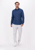 Donkerblauwe THE GOODPEOPLE Casual overhemd STRONG | Omoda