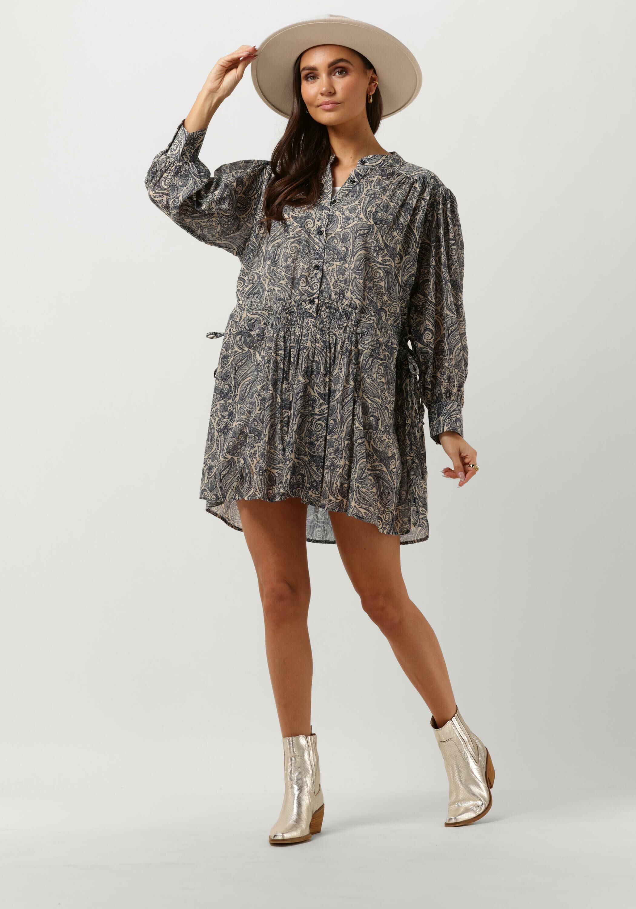 Blauwe ROUGH STUDIOS Mini jurk 7323514536136 | Omoda