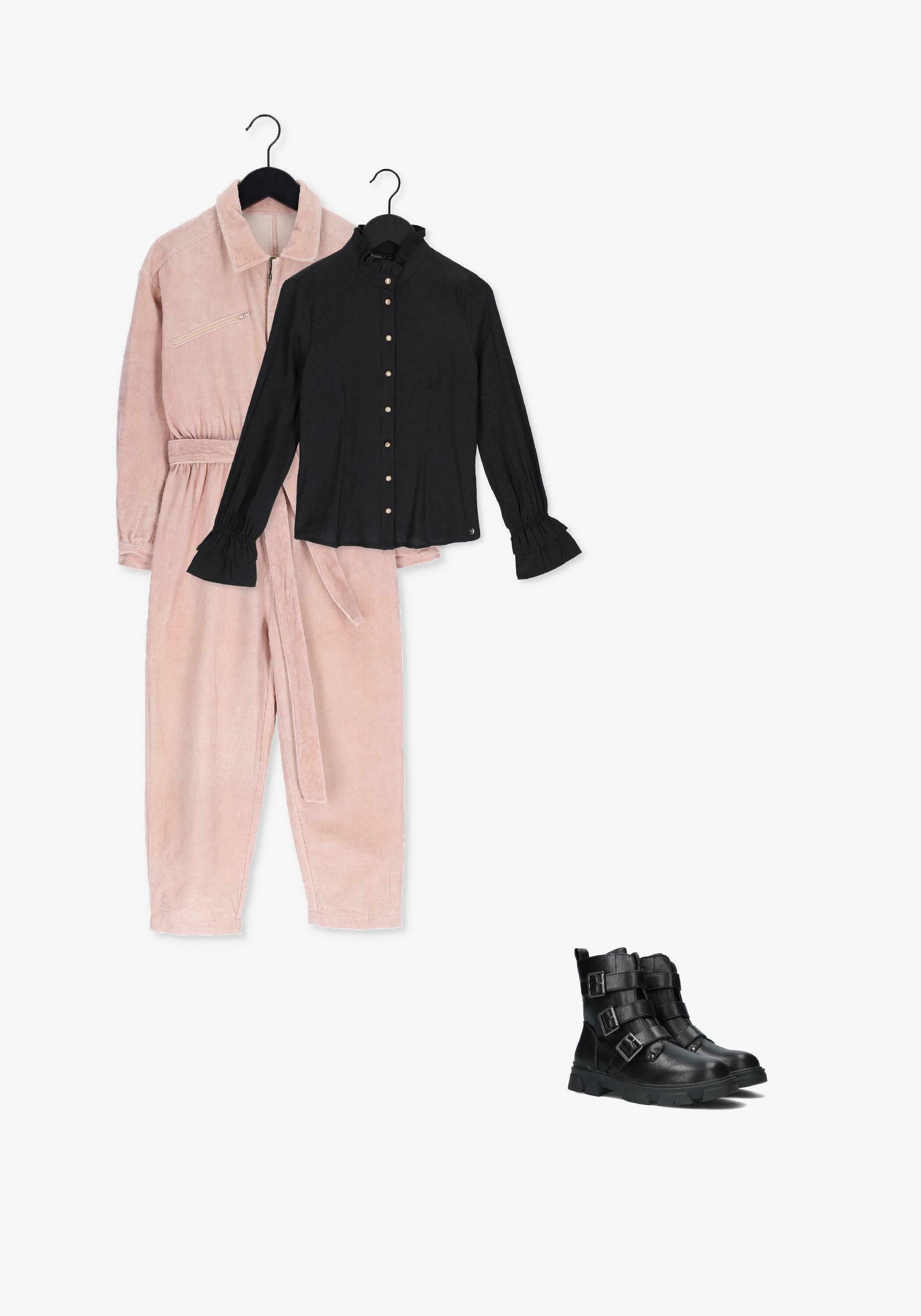 Roze AO76 Jumpsuit RILEY VELVET OVERALL | Omoda