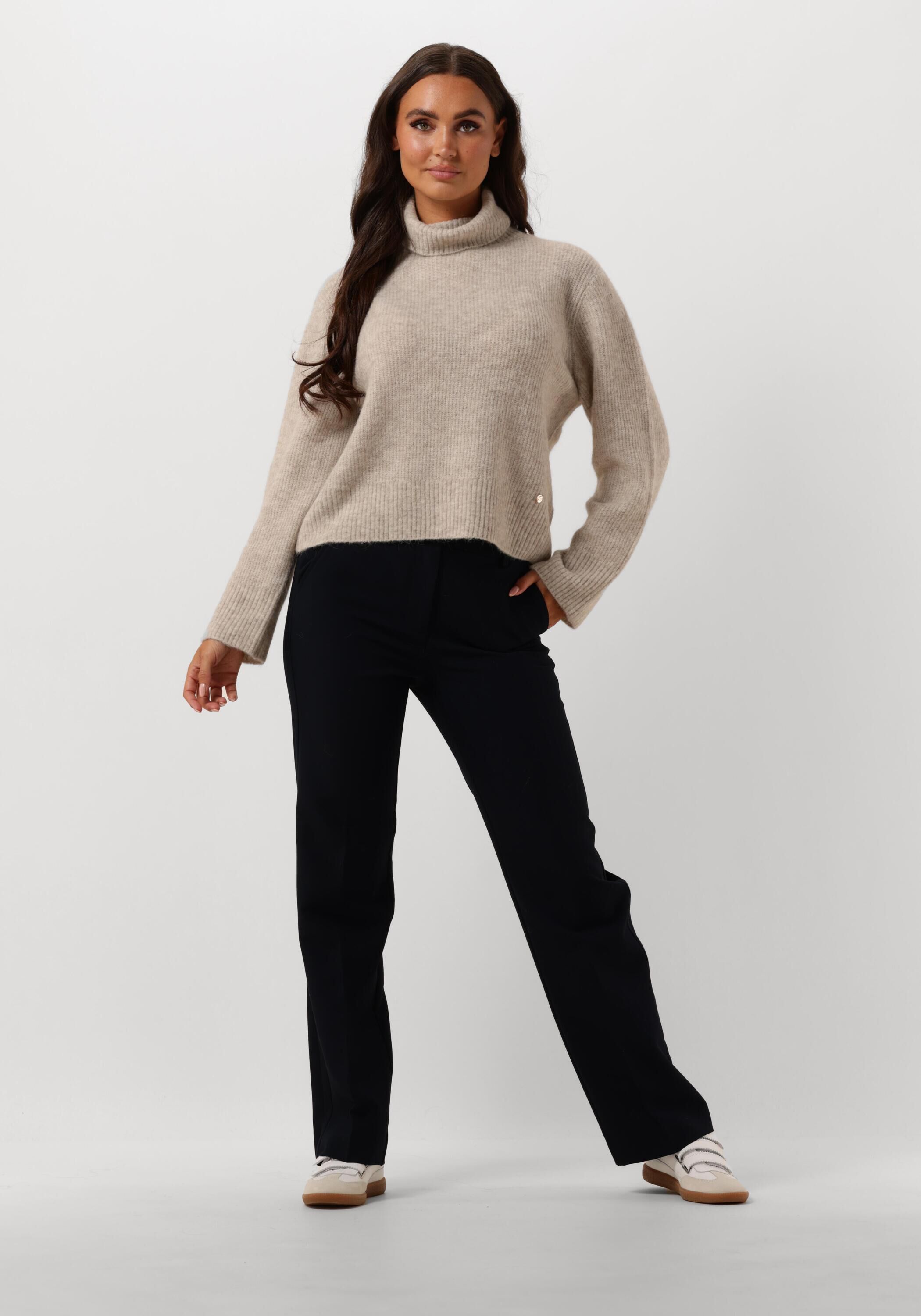 Beige MOS MOSH Coltrui AIDY THORA ROLLNECK KNIT | Omoda