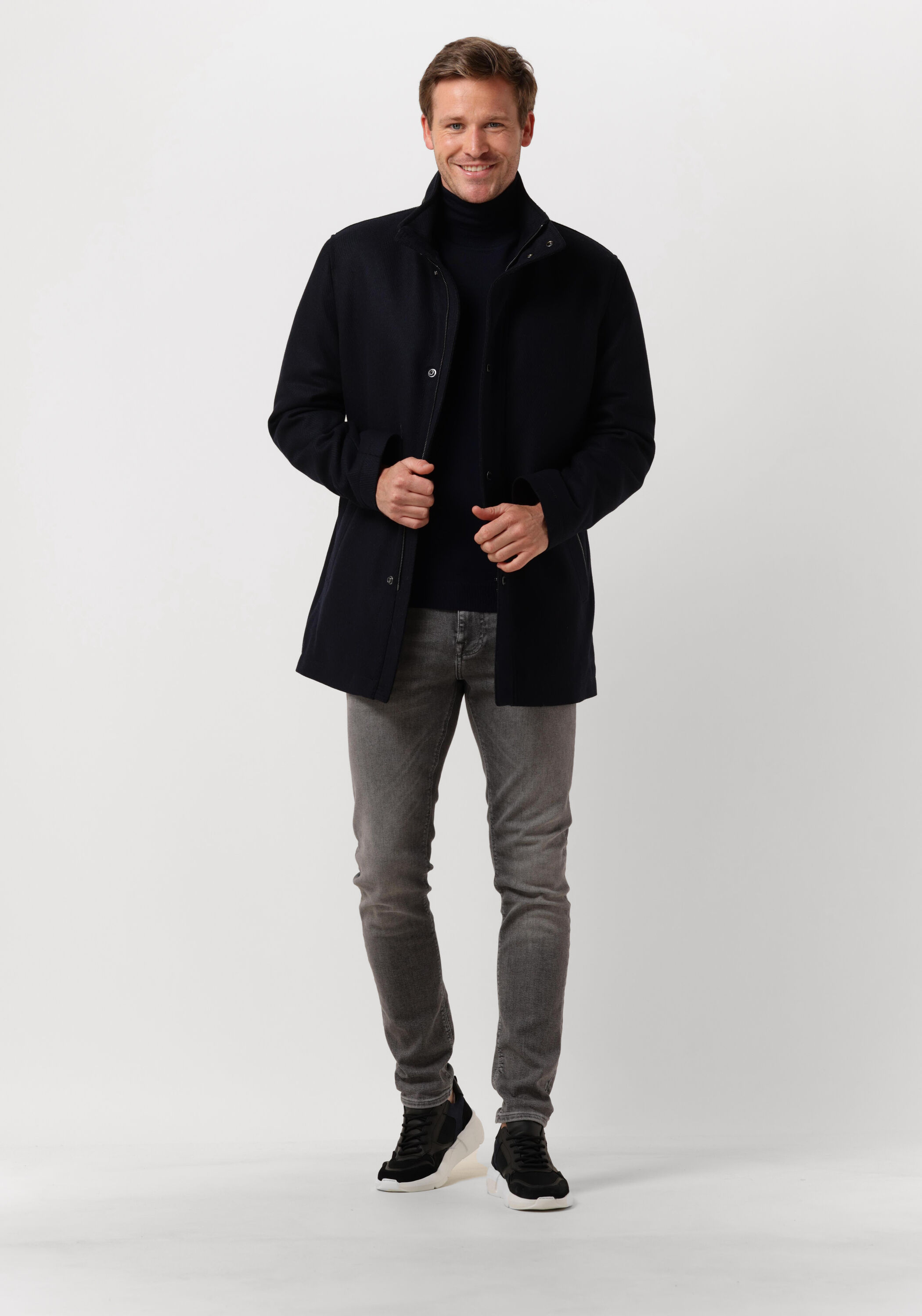 Donkerblauwe BOSS BLACK Coltrui MUSSO-P | Omoda