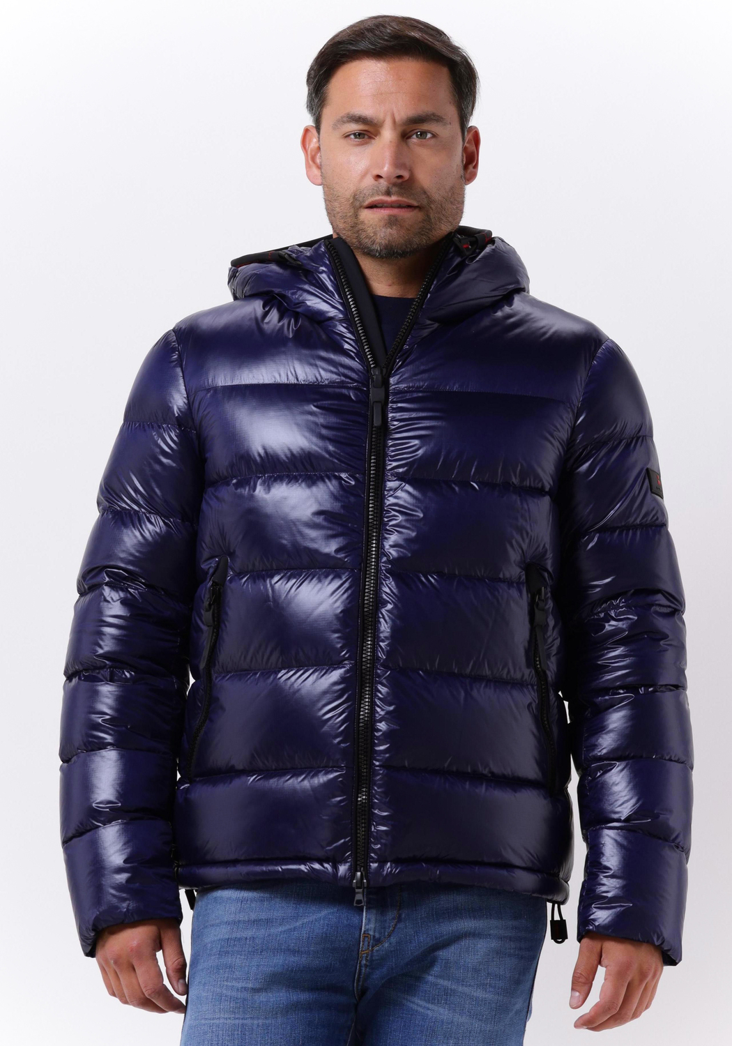 Donkerblauwe PEUTEREY Gewatteerde jas HONOVA CY 01 | Omoda