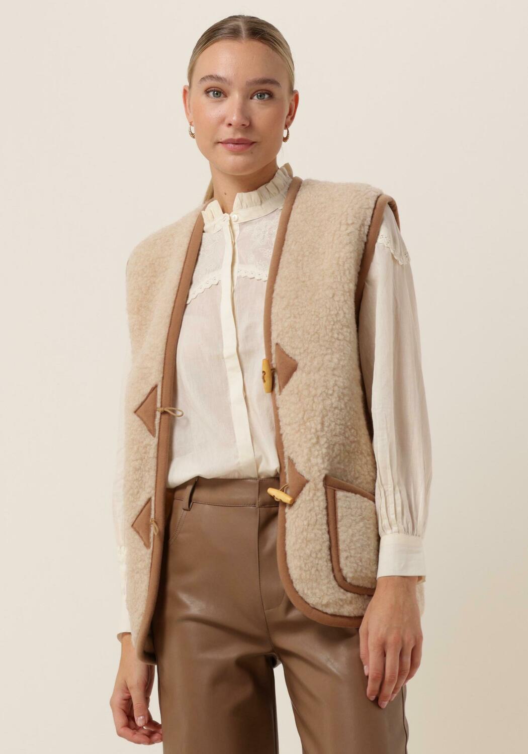 Beige ALWERO Gilet ALPEN 1110 | Omoda