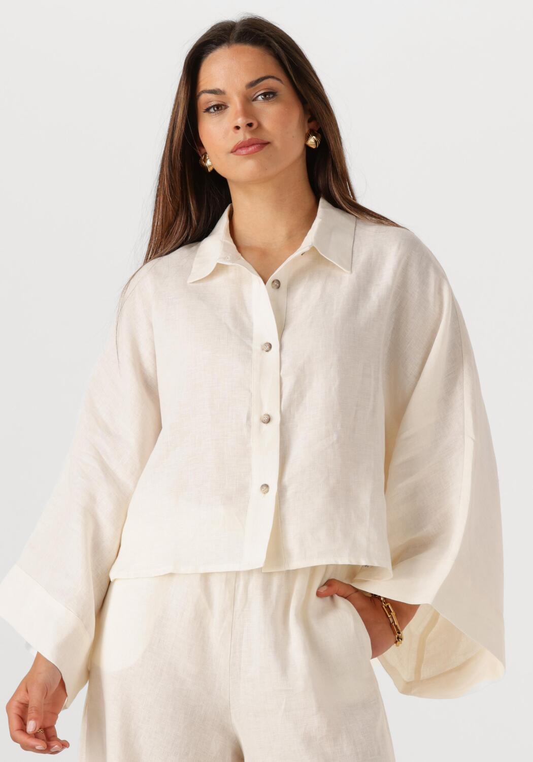 Witte GREEK ARCHAIC KORI Blouses 150151 | Omoda