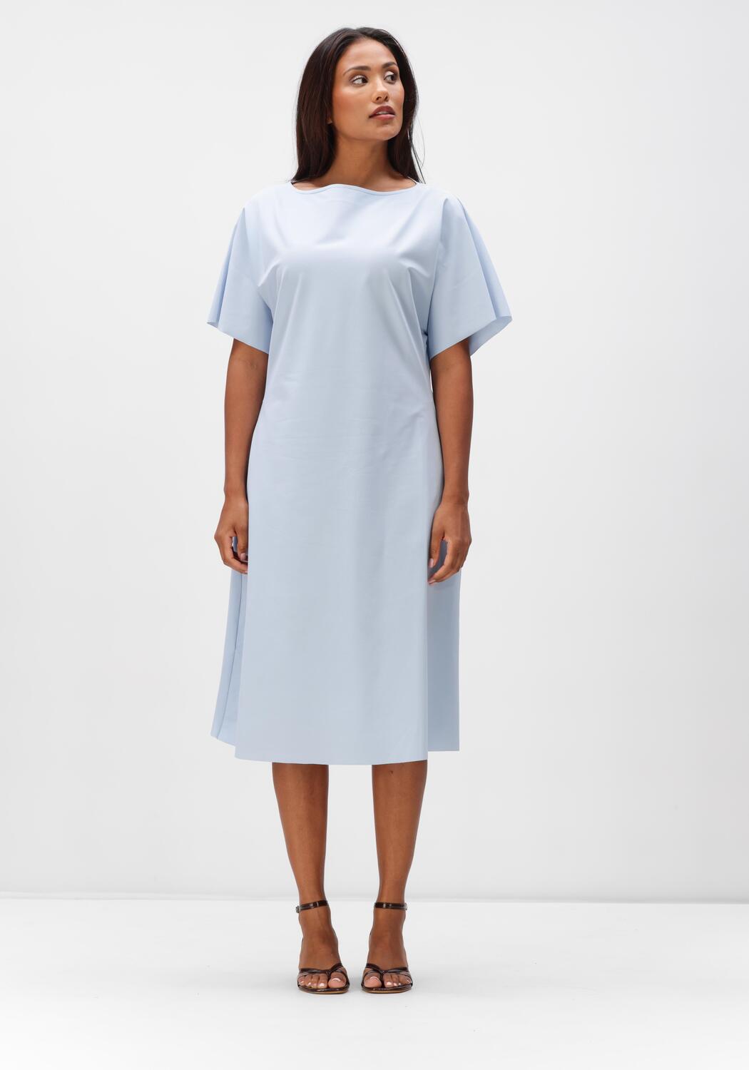 Lichtblauwe JAPAN TKY Midi jurk LANY | Omoda