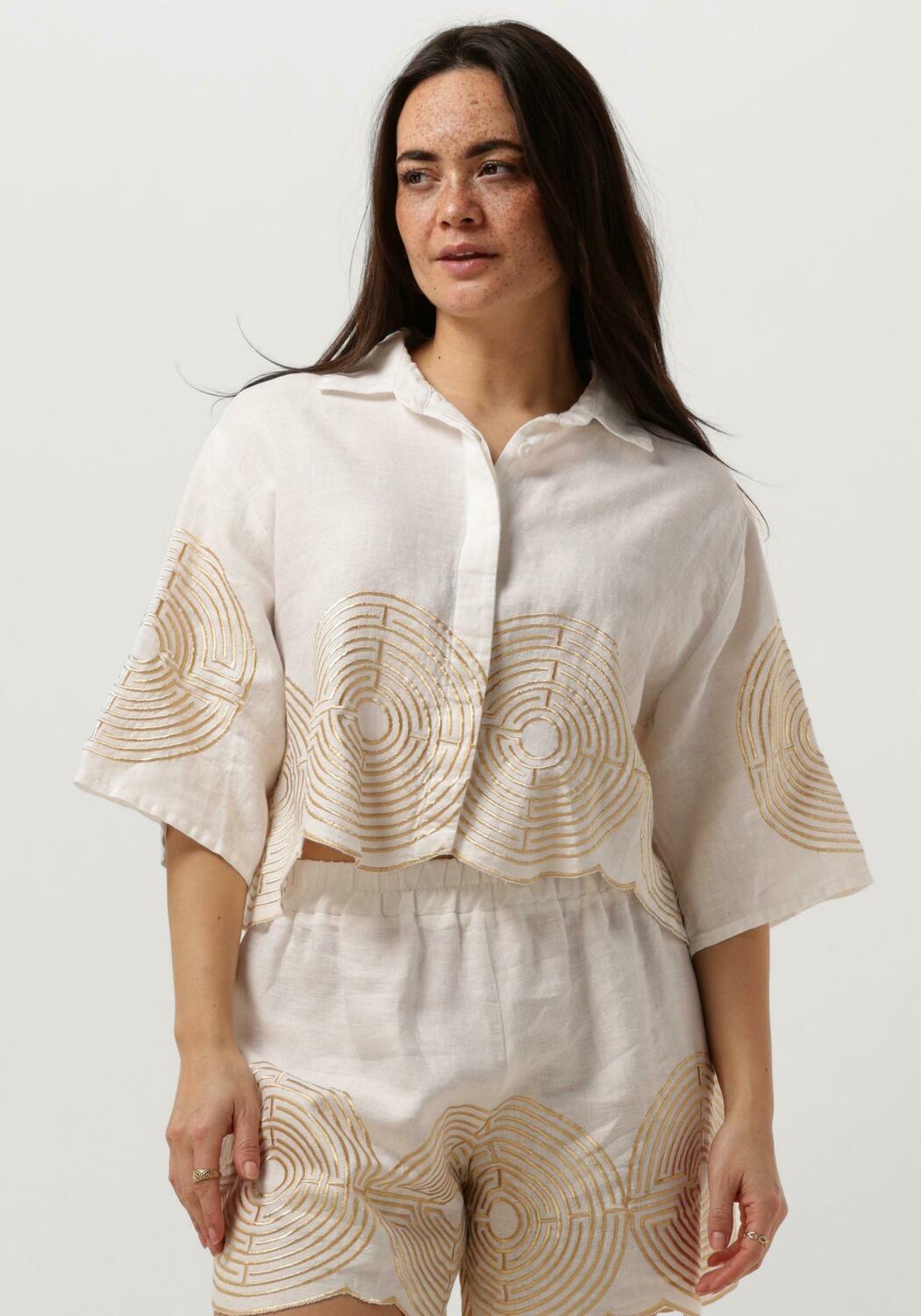 Witte GREEK ARCHAIC KORI Blouses 250021 | Omoda