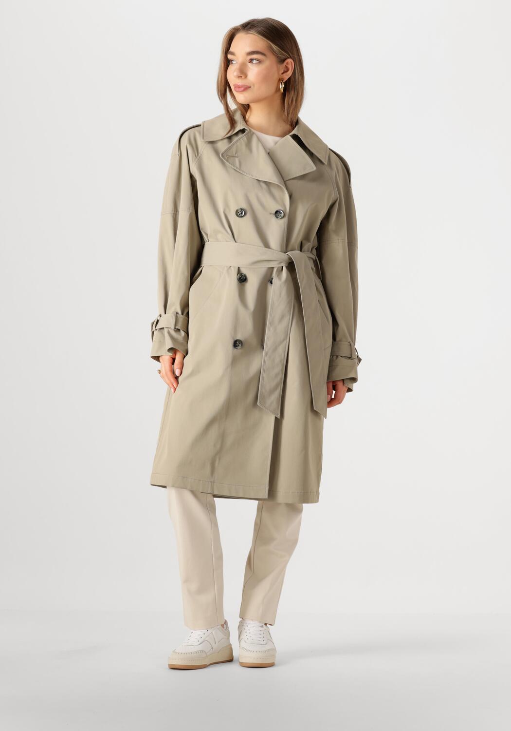 Khaki BEAUMONT Trenchcoats MAXY TRENCH COAT | Omoda