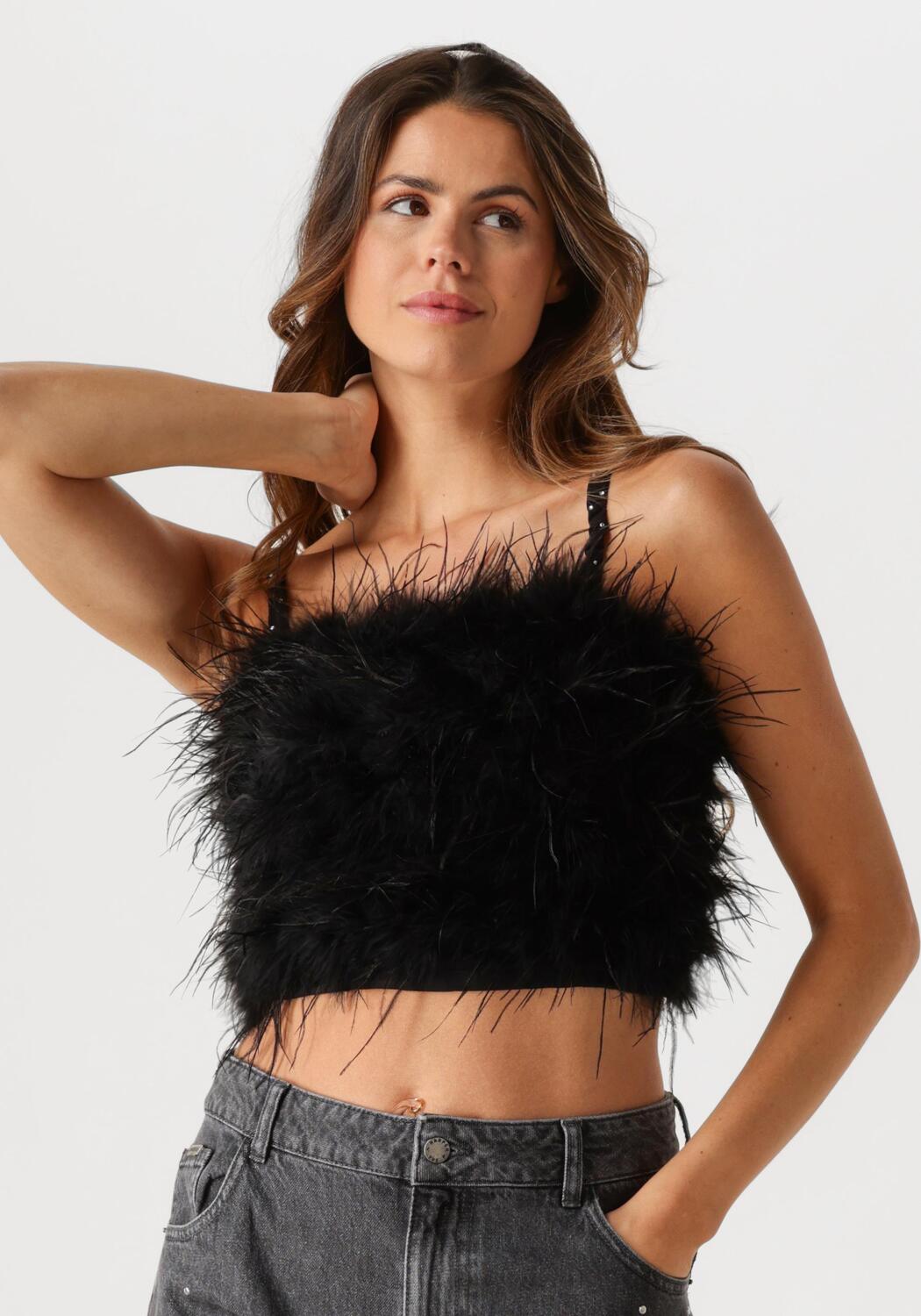 Zwarte HARPER & YVE Top ISABELLA-SS | Omoda