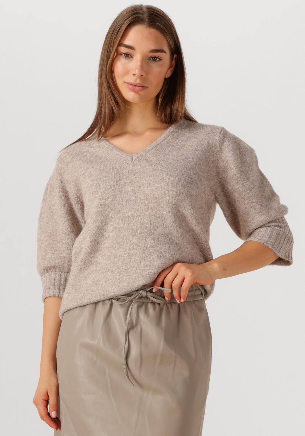 Beige AIMEE THE LABEL Trui NIMA | Omoda