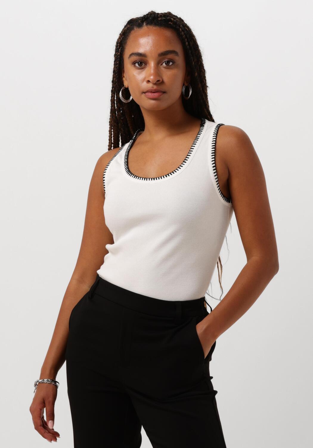 Witte OBJECT Top OBJKATIE SL RE TOP E DIV | Omoda
