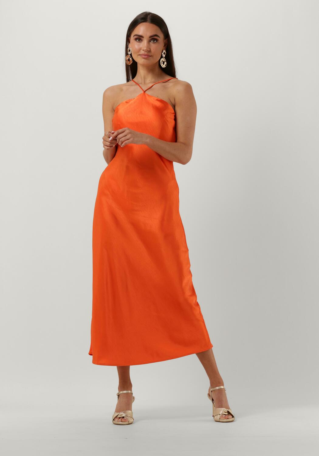 Oranje ENVII Midi jurk ENPAPAYA SL MIDI DRESS | Omoda