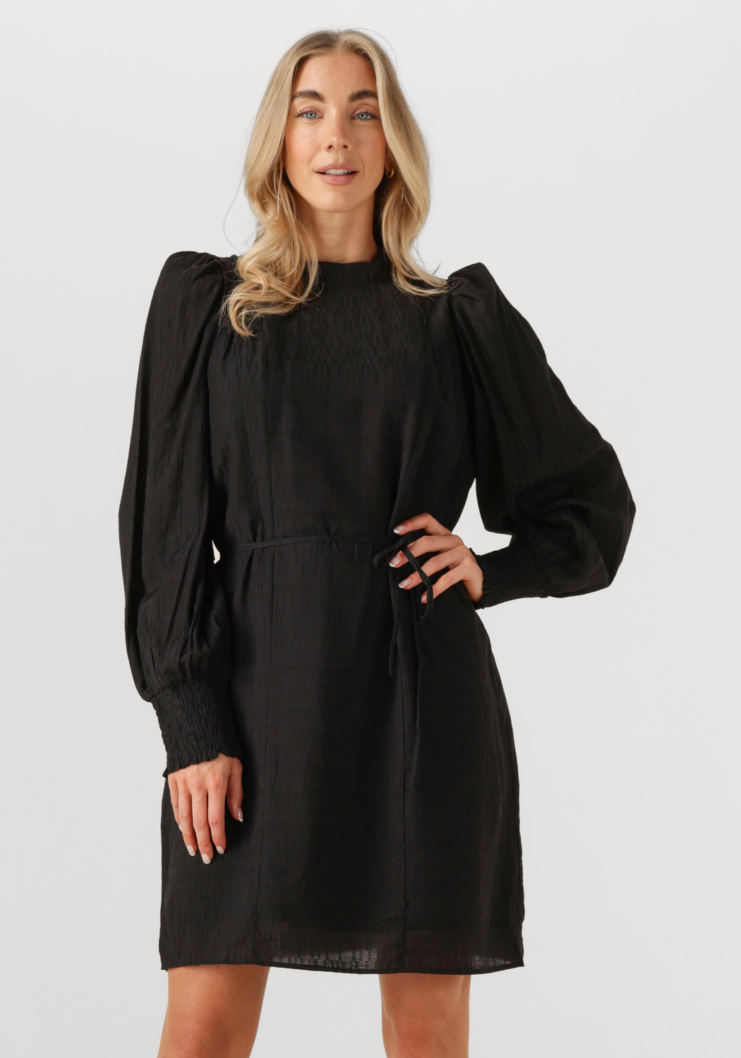 Zwarte CO'COUTURE Mini jurk NARA DRESS | Omoda