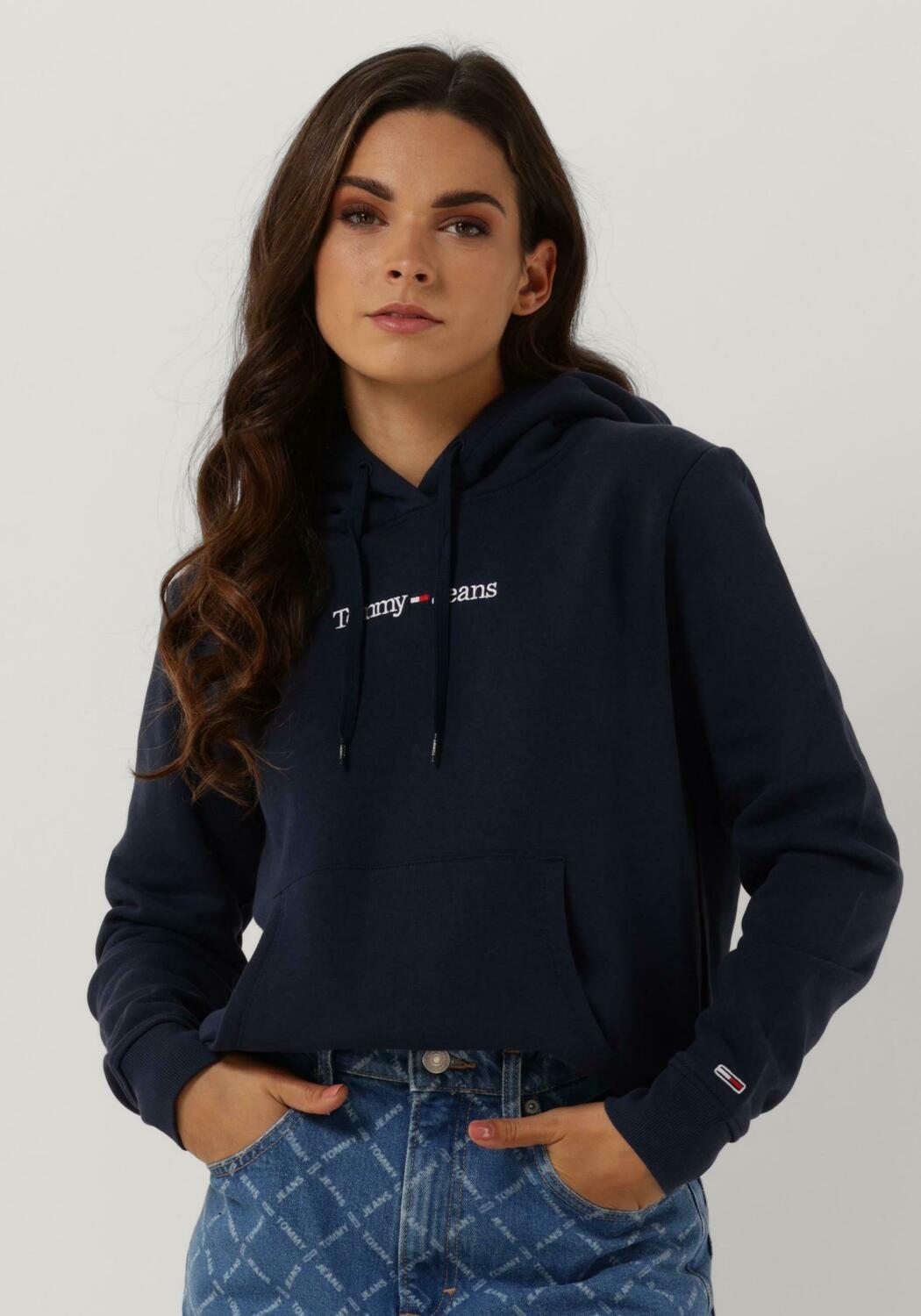 Donkerblauwe TOMMY JEANS Trui HEAVYWEIGHT KNITS | Omoda