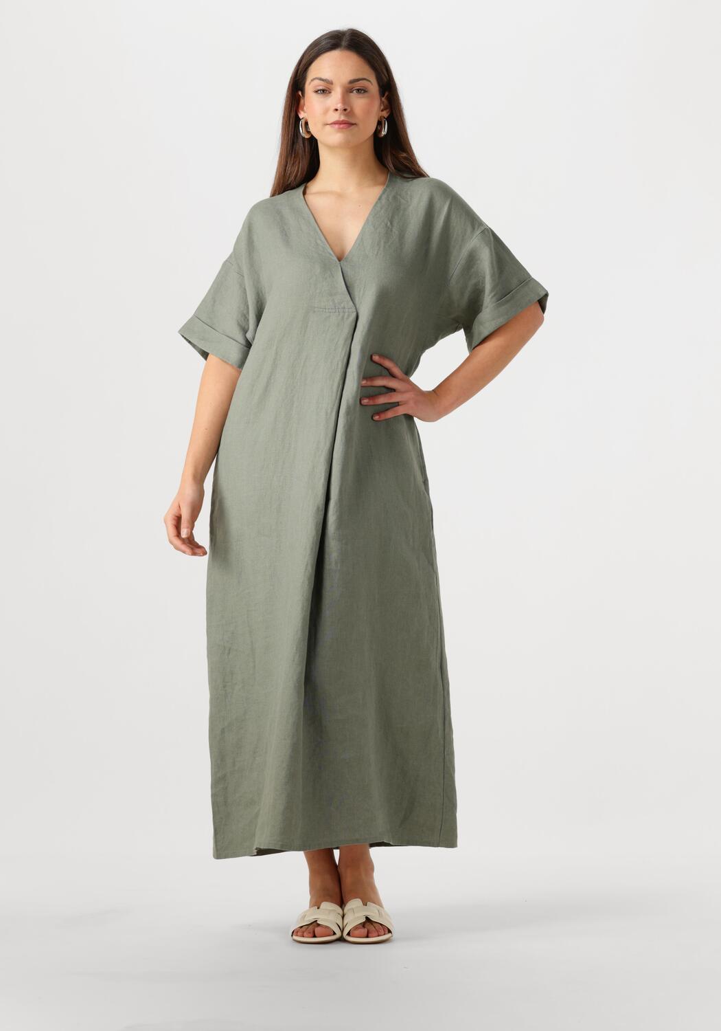 Groene INWEAR Maxi jurk SOLINAIW DRESS | Omoda