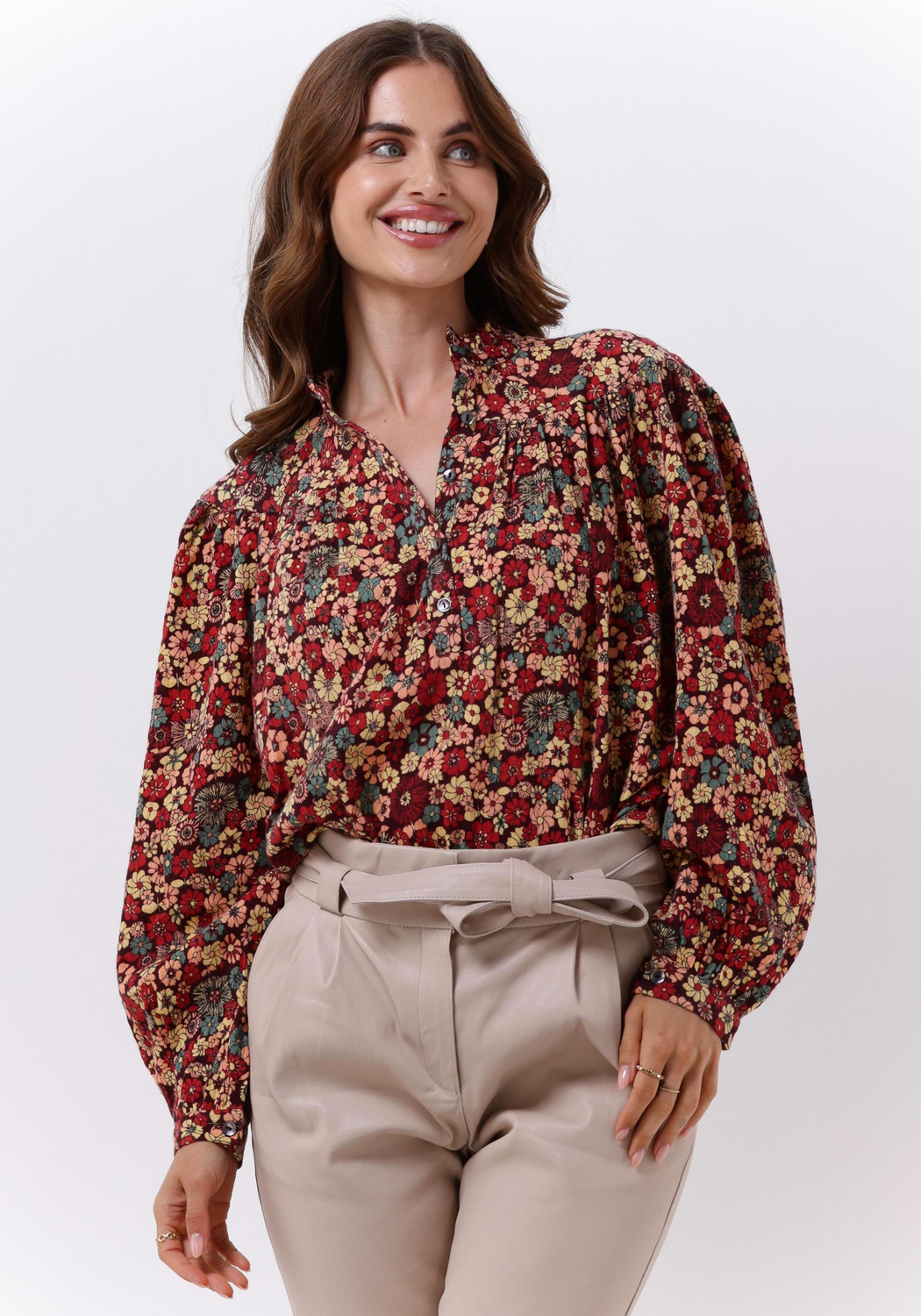 Rode ANTIK BATIK Blouses COLLINE BLOUSE | Omoda