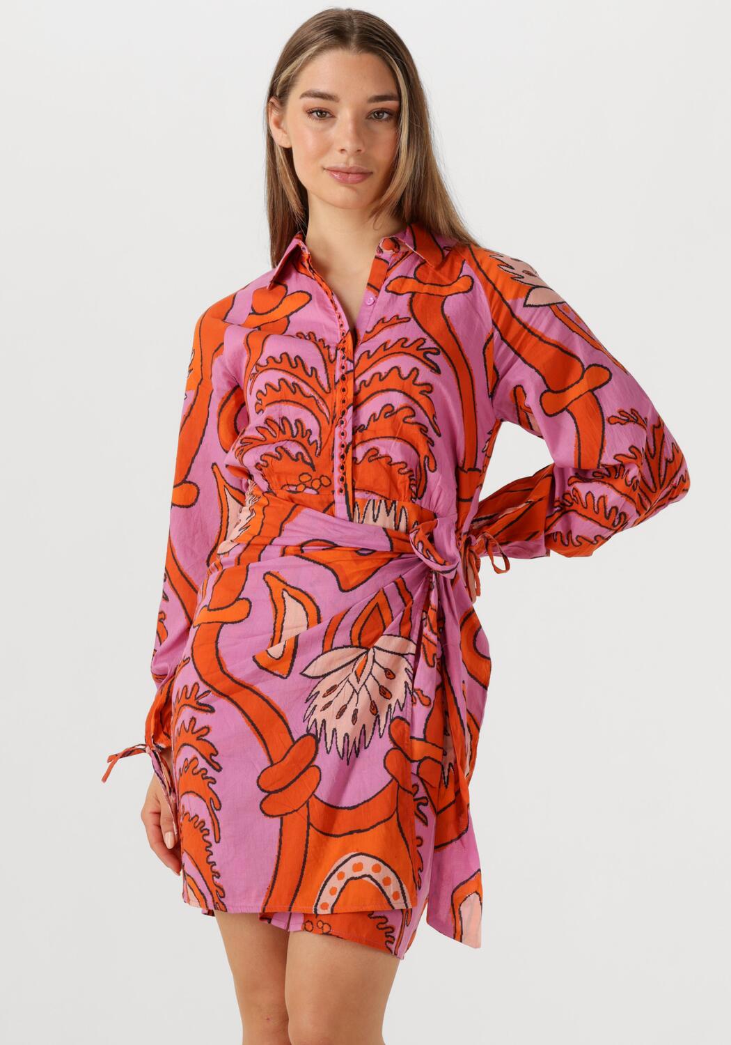 Oranje IBANA Mini jurk DALISHI | Omoda