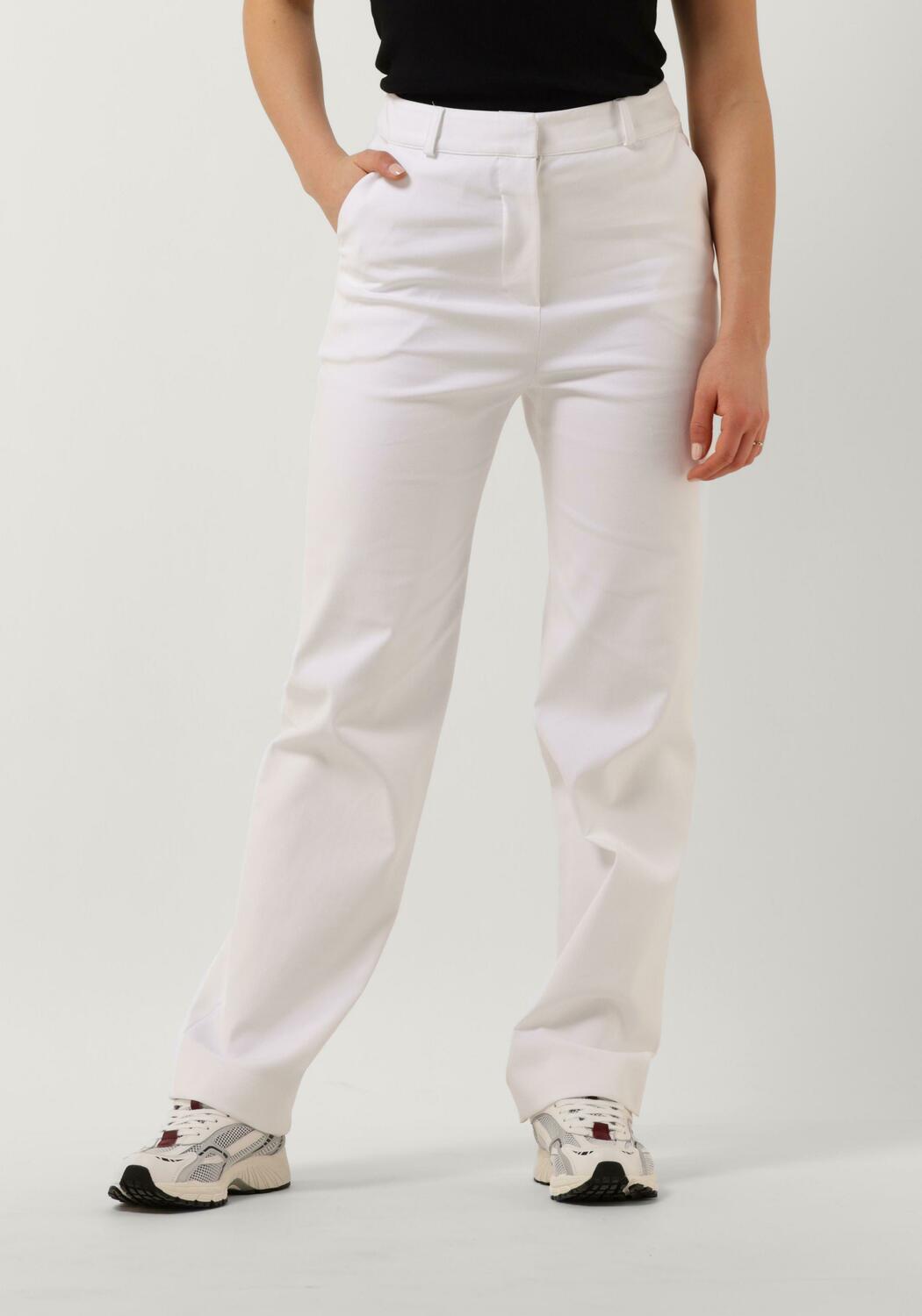 Witte GOOSECRAFT Pantalon GC RANA PANTS | Omoda