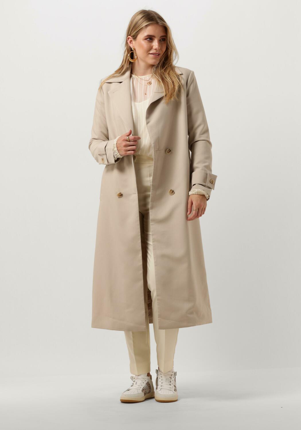 Beige NOTRE-V Trenchcoats X BO - ANNA TRENCHCOAT | Omoda