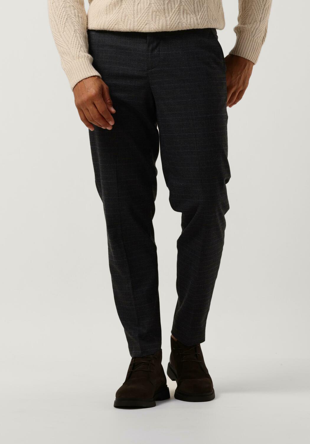 Donkerblauwe SELECTED HOMME Pantalon SLIMTAPE-MARLOW MIX PANT | Omoda