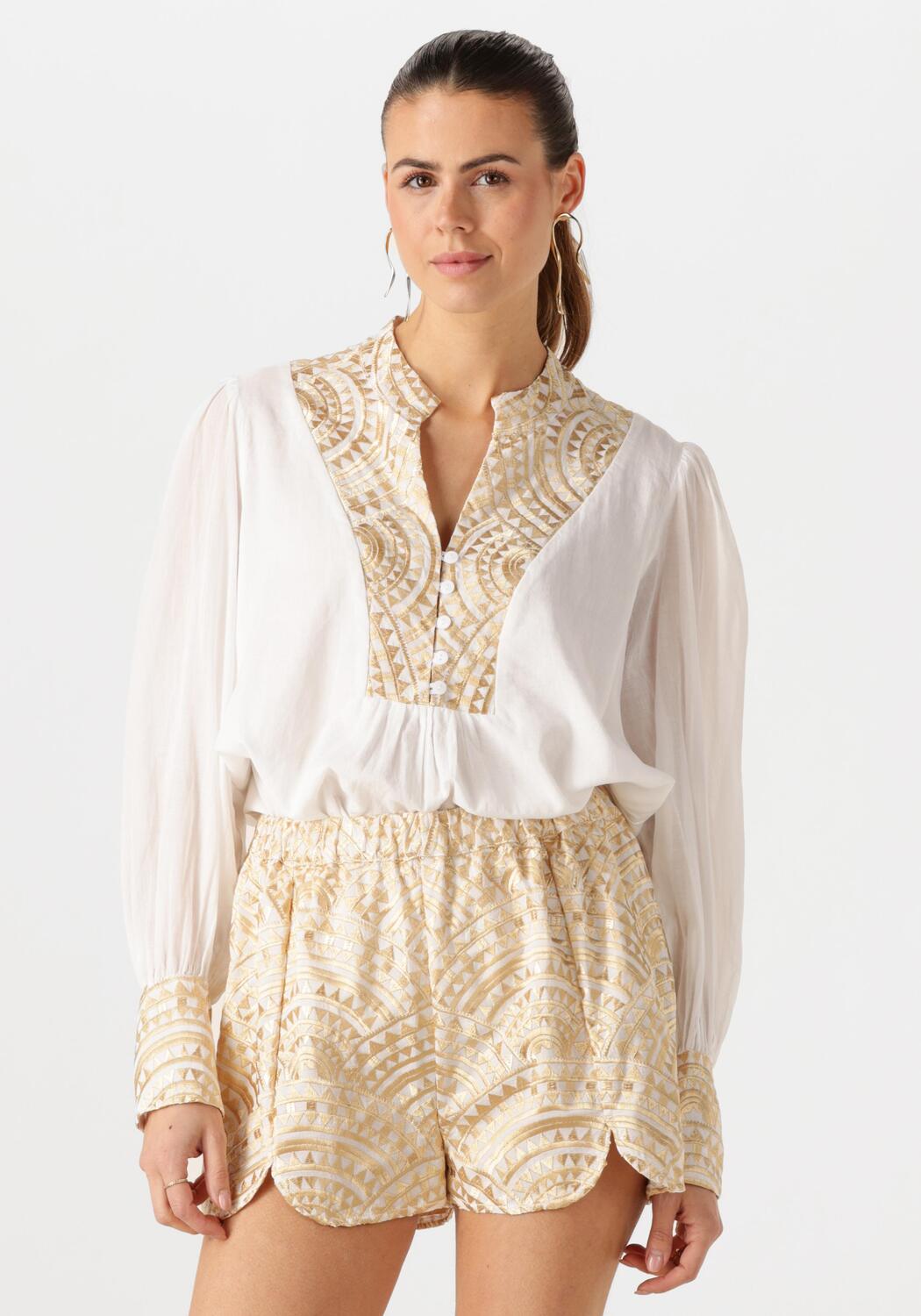 Witte GREEK ARCHAIC KORI Blouses 340452 | Omoda