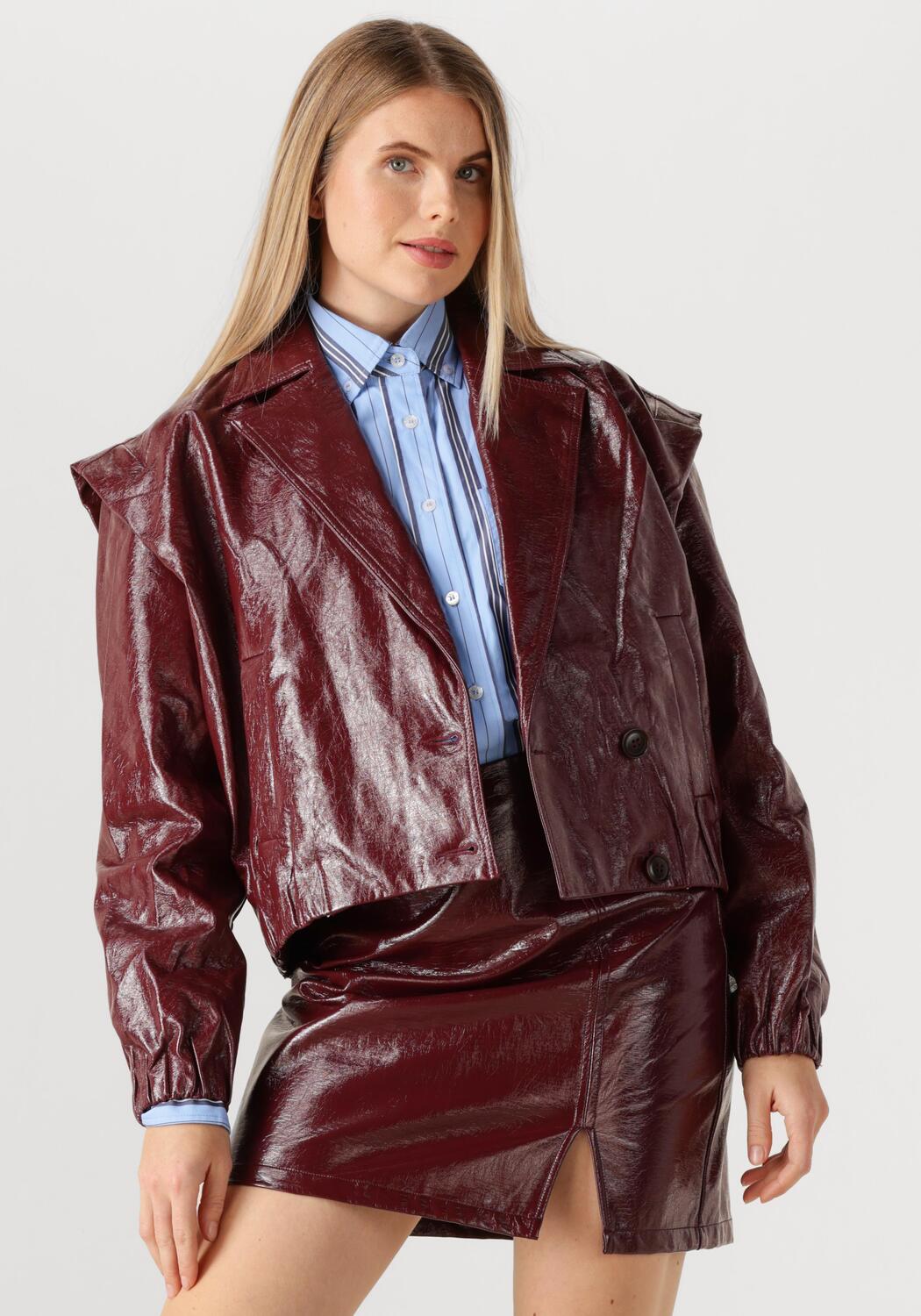 Bordeaux CO'COUTURE Jack POSY JACKET | Omoda