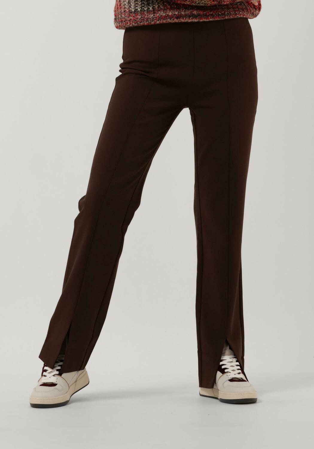 Bruine ANOTHER LABEL Pantalon GINGER PANTS | Omoda