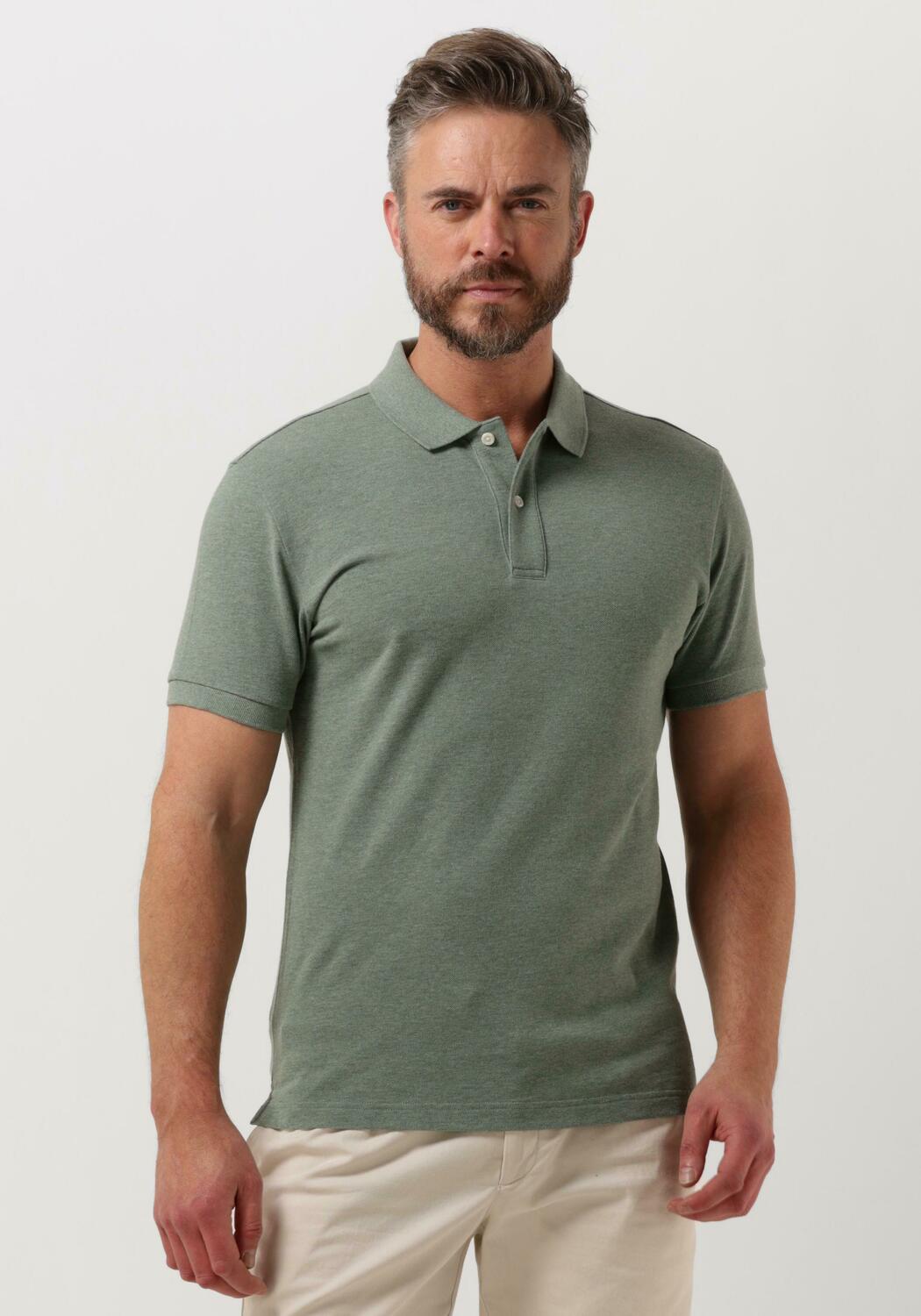 Groene PROFUOMO Polo PPUJ10039 | Omoda