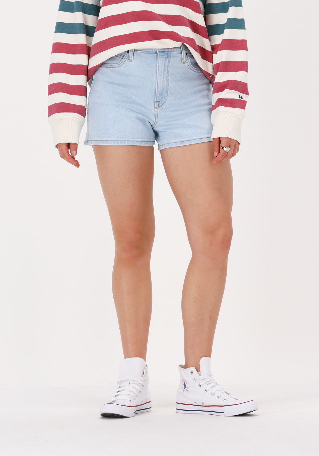 Blauwe LEE Shorts CAROL SHORT | Omoda