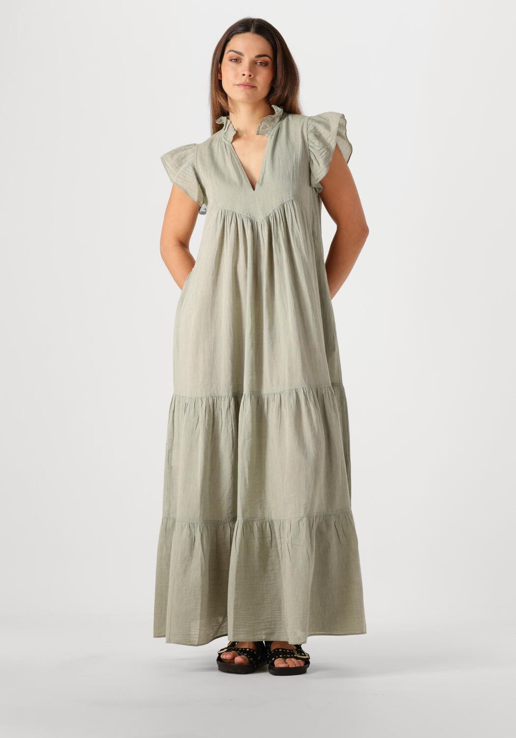 Groene DEVOTION Maxi jurk TERRIFIC | Omoda