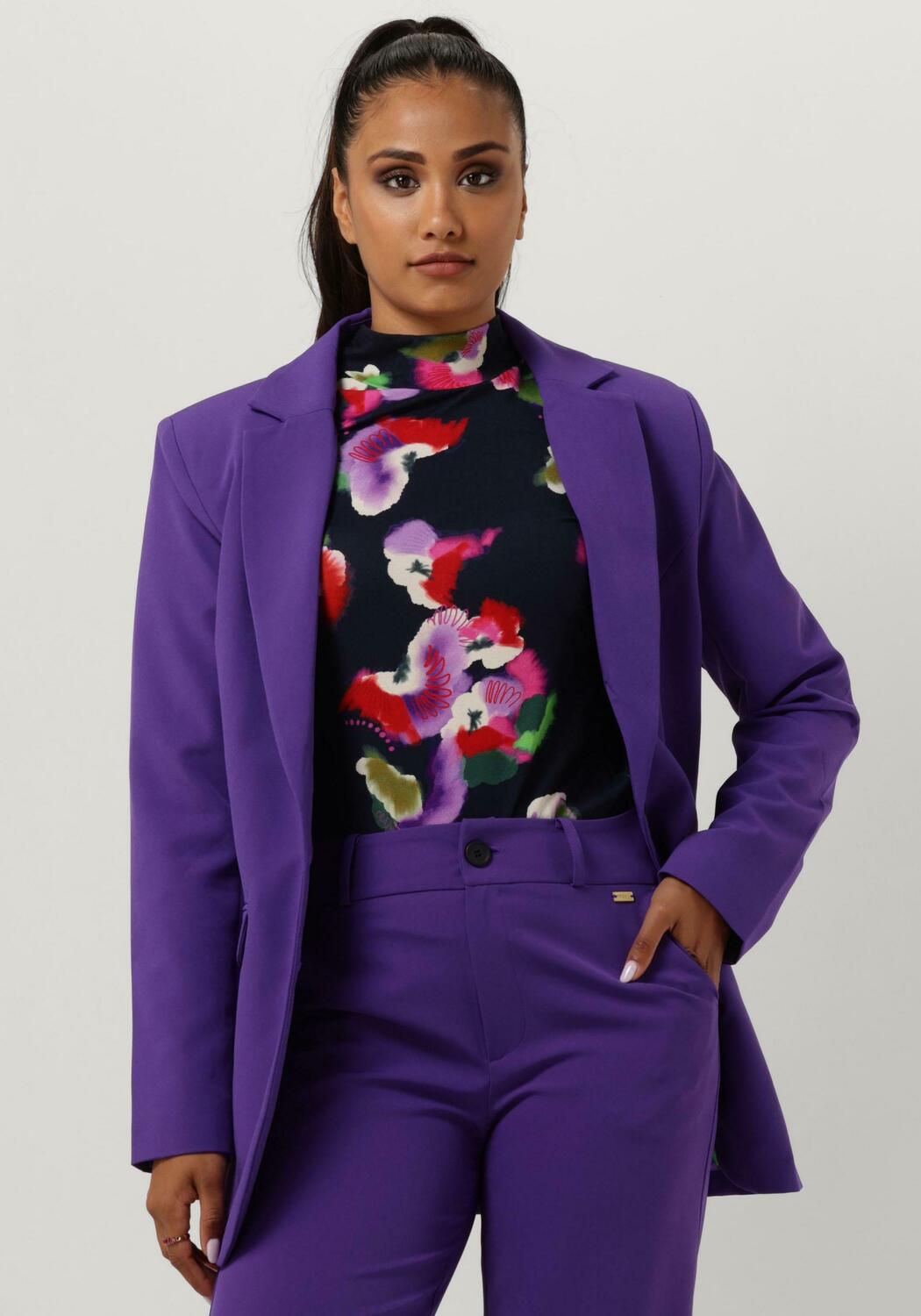 Paarse POM AMSTERDAM Blazer FRENCH VIOLET BLAZER | Omoda