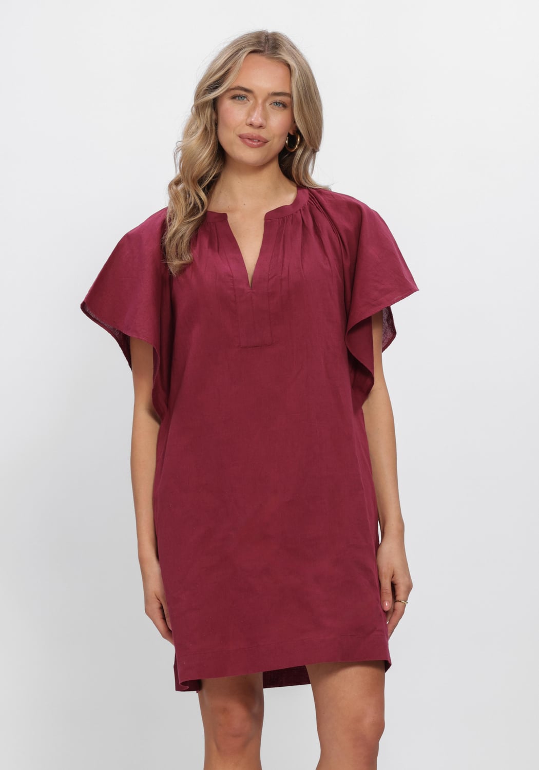 Bordeaux NOTRE-V Jurken NV-HENNETTE | Omoda