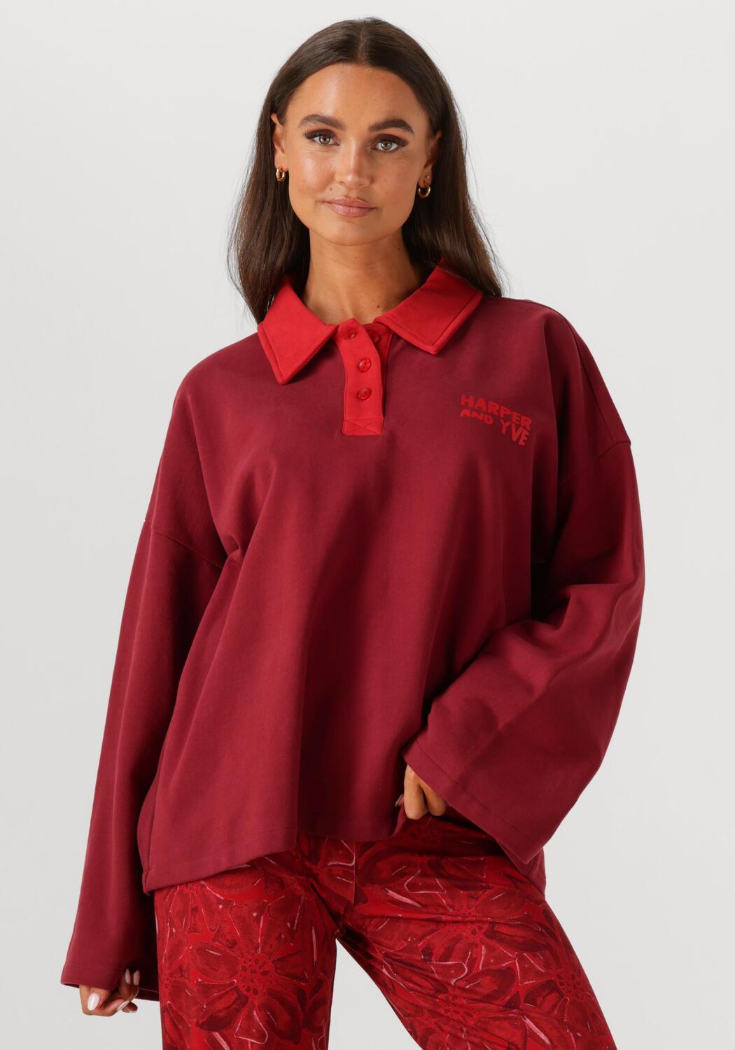 Rode HARPER & YVE T-shirt POLLIE-JU | Omoda