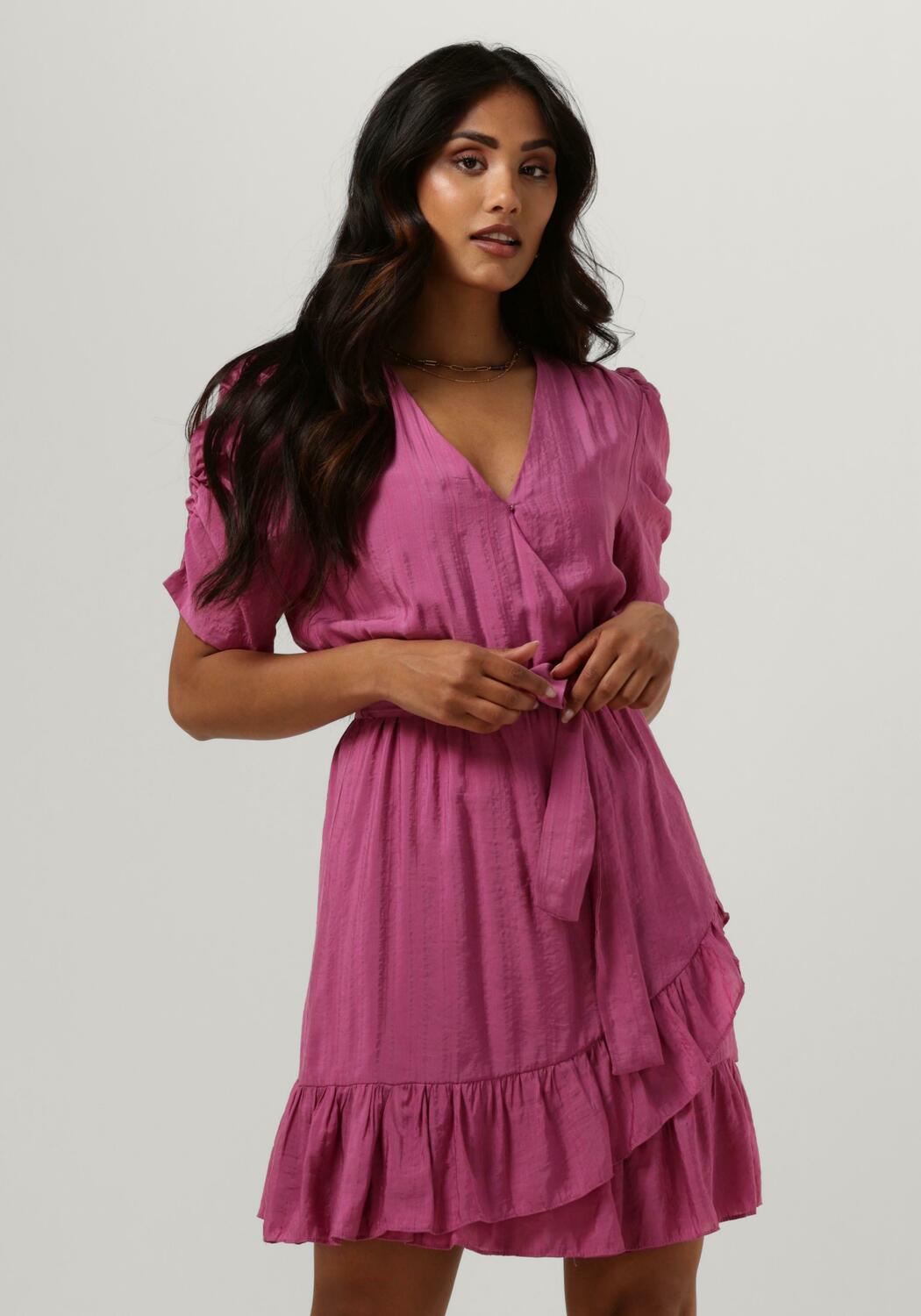 Roze AAIKO Mini jurk KAYNA VIS 649 | Omoda