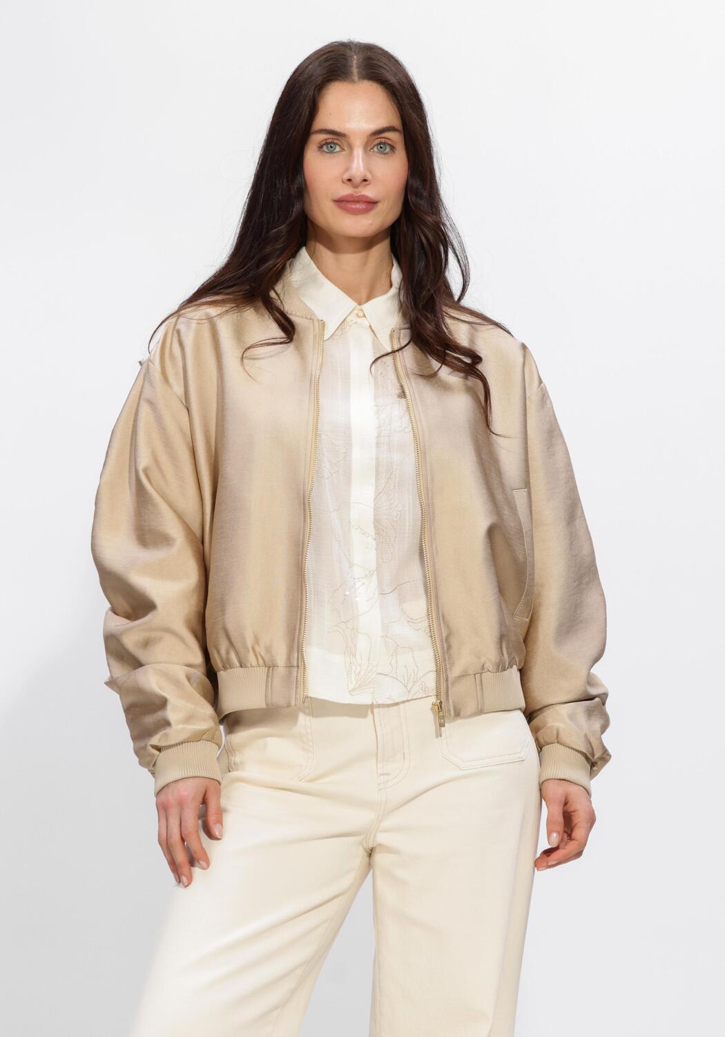 Beige NUKUS Jack BABETTE BOMBER | Omoda