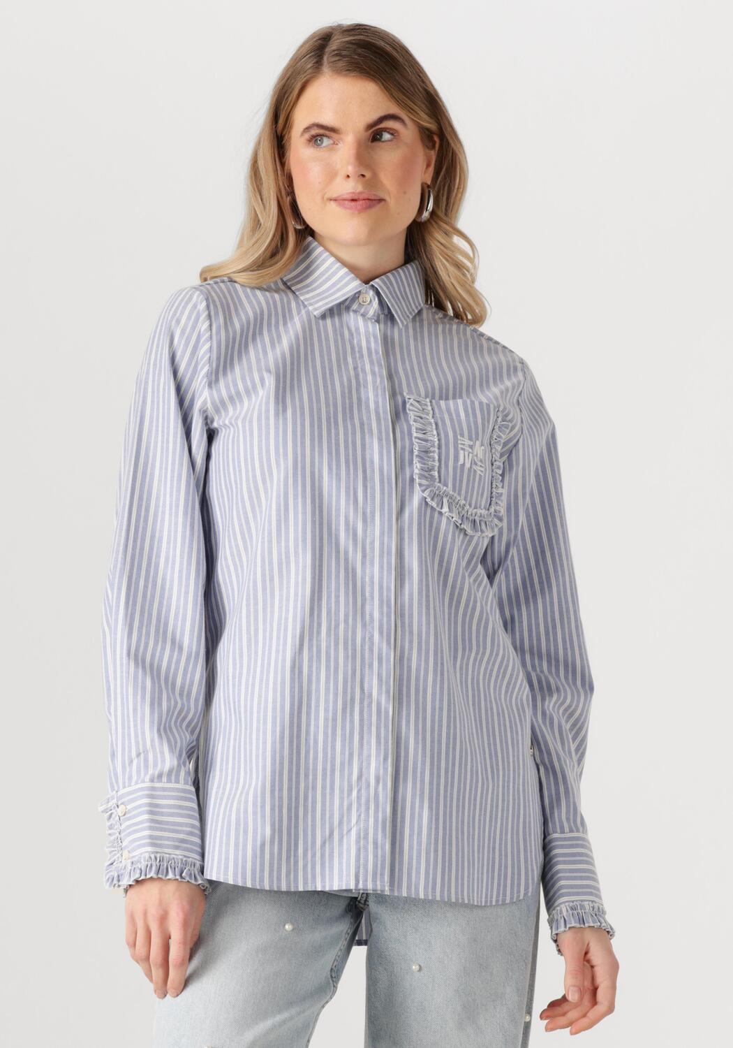 Blauwe JOSH V Blouses JENNIE | Omoda
