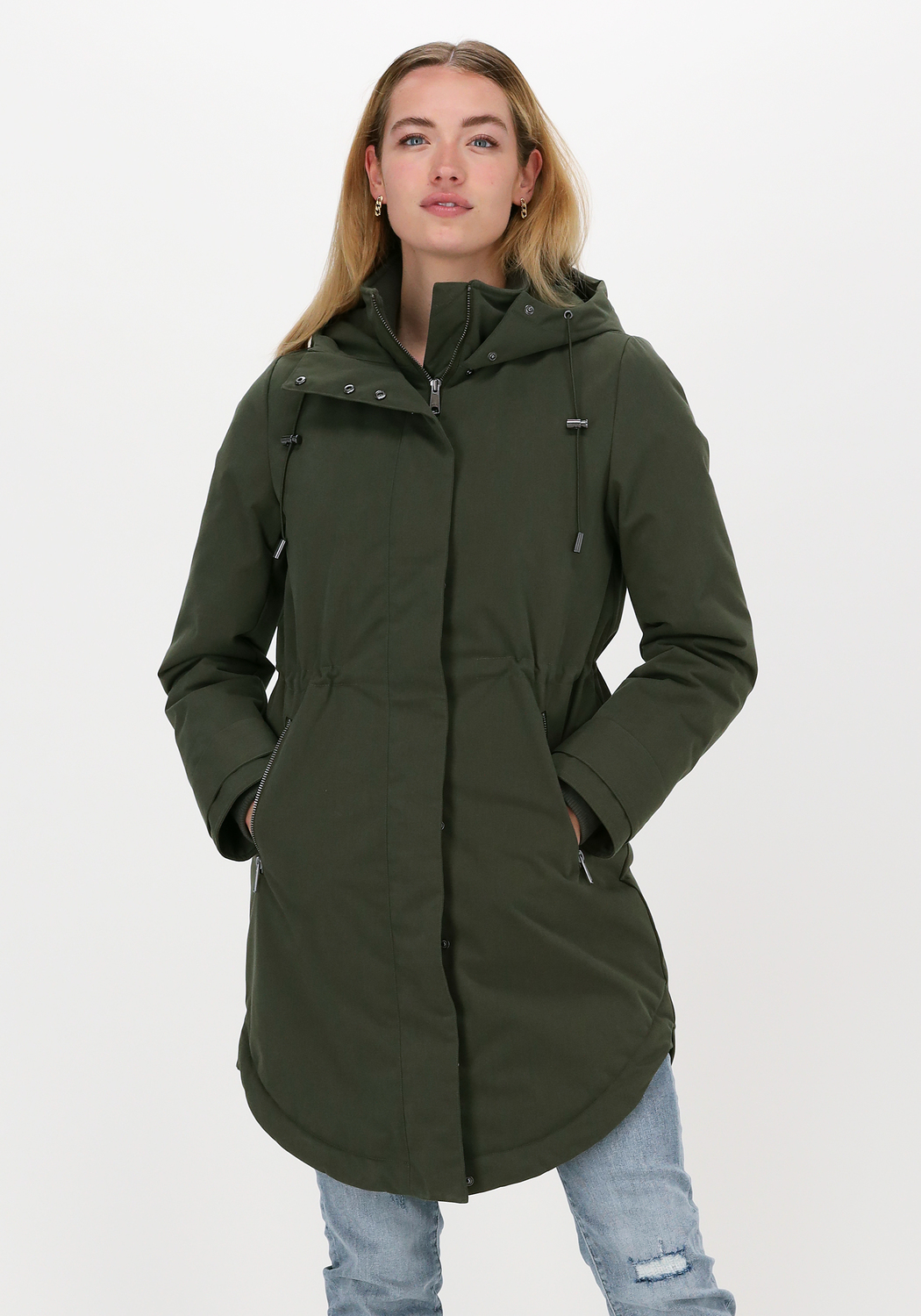 Groene MODSTRÖM Parka's KELLER COAT | Omoda